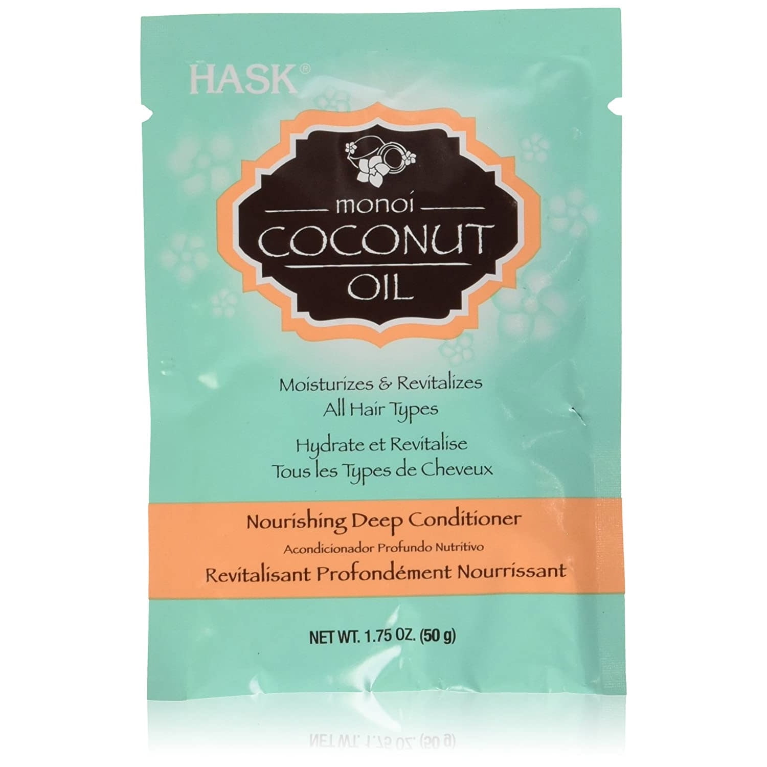 Hask Monoi Coconut Oil Nourishing Deep Conditioner, 1.75 Oz. - Walmart.com