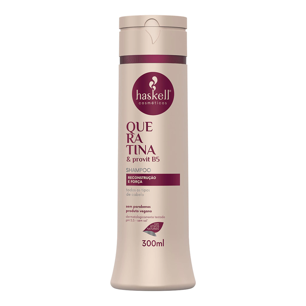 Haskell - Linha Queratina - Kit Shampoo e Condicionador (2 x 300 Ml) - (Keratin Collection - Set ...