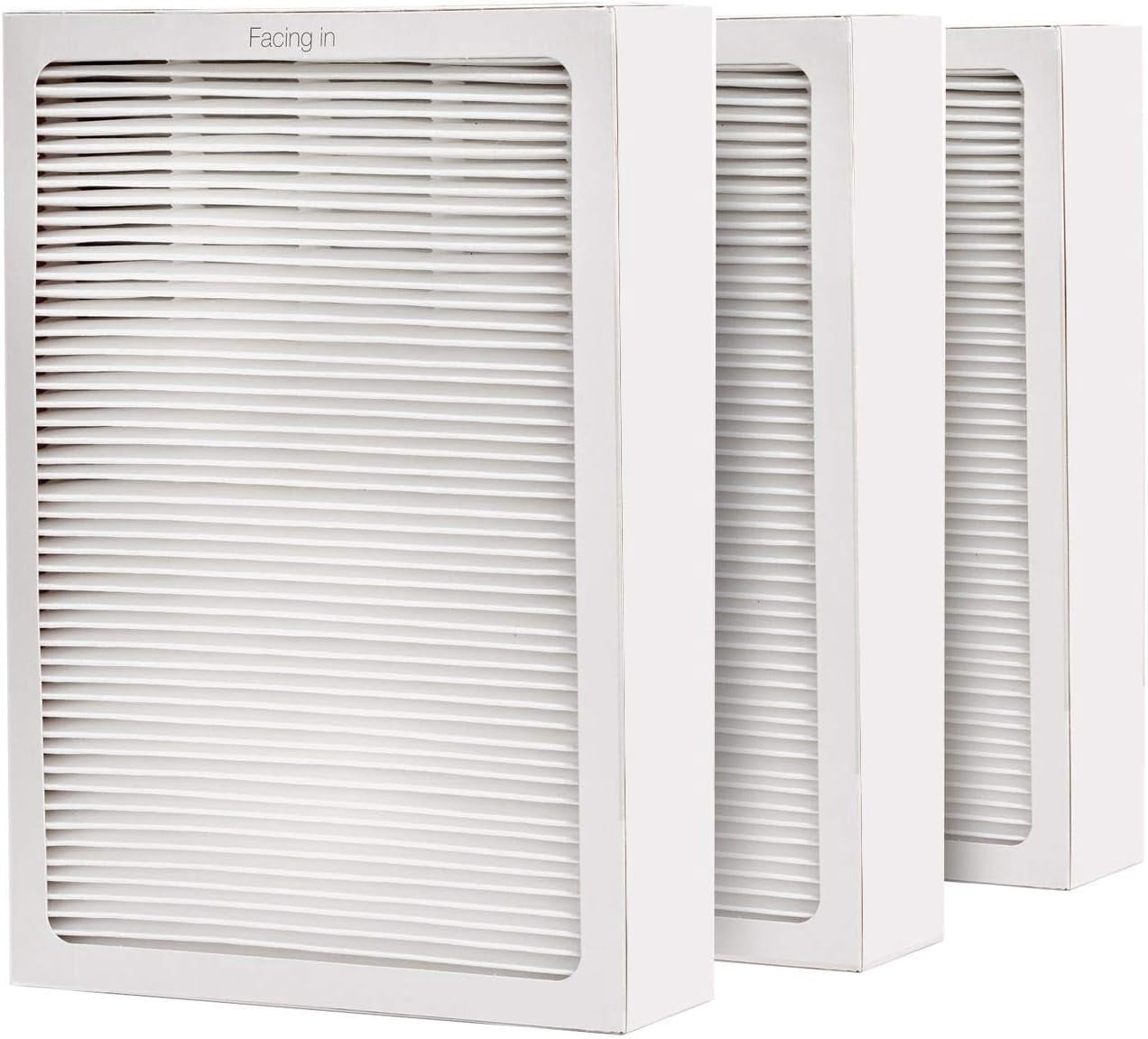 Hasmx 3-Pack Replacement HEPA Air Purifier Filter for Blueair Part ...