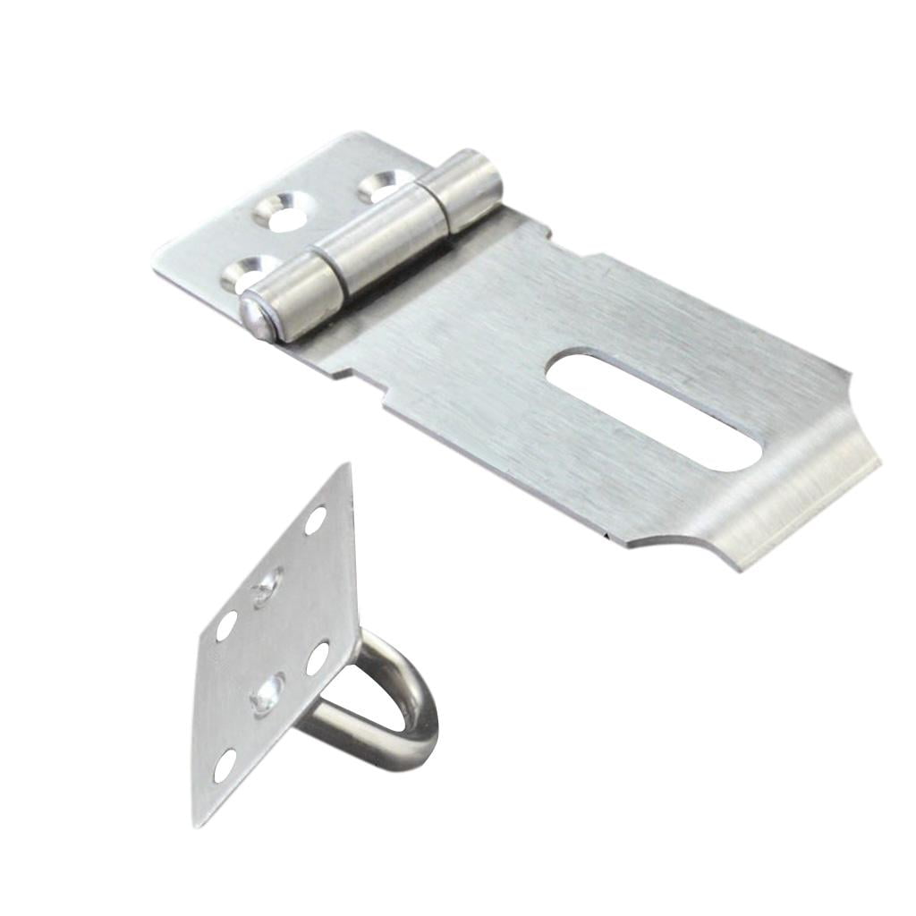 Hasp Door Gate Clasp Lock, Stainless Sturdy Gate Loop Latches With ...