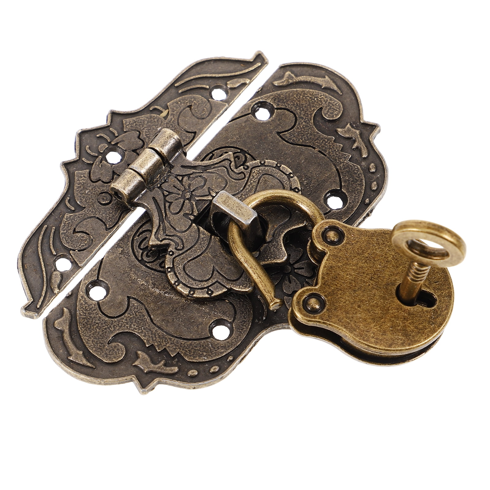 TOYMYTOY 1 Set Jewelry Box Latch Lock in Vintage Design Zinc Alloy for ...