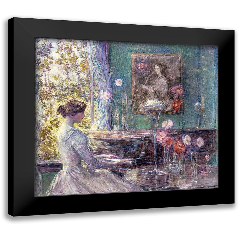 Hassam, Childe 22x20 Black Modern Framed Museum Art Print Titled ...