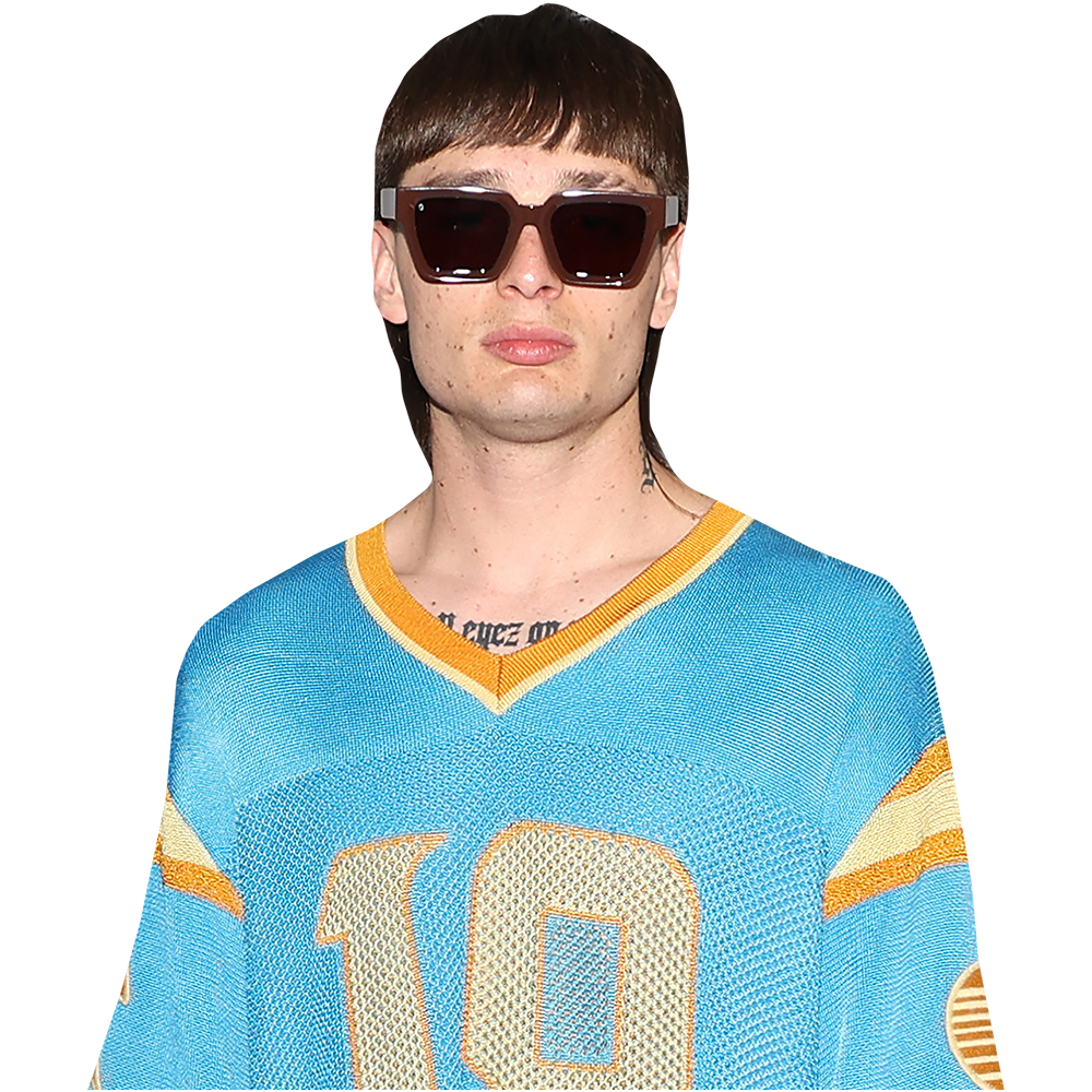 Hassan Laija (Blue Top) Half Body Buddy Cutout - Walmart.com