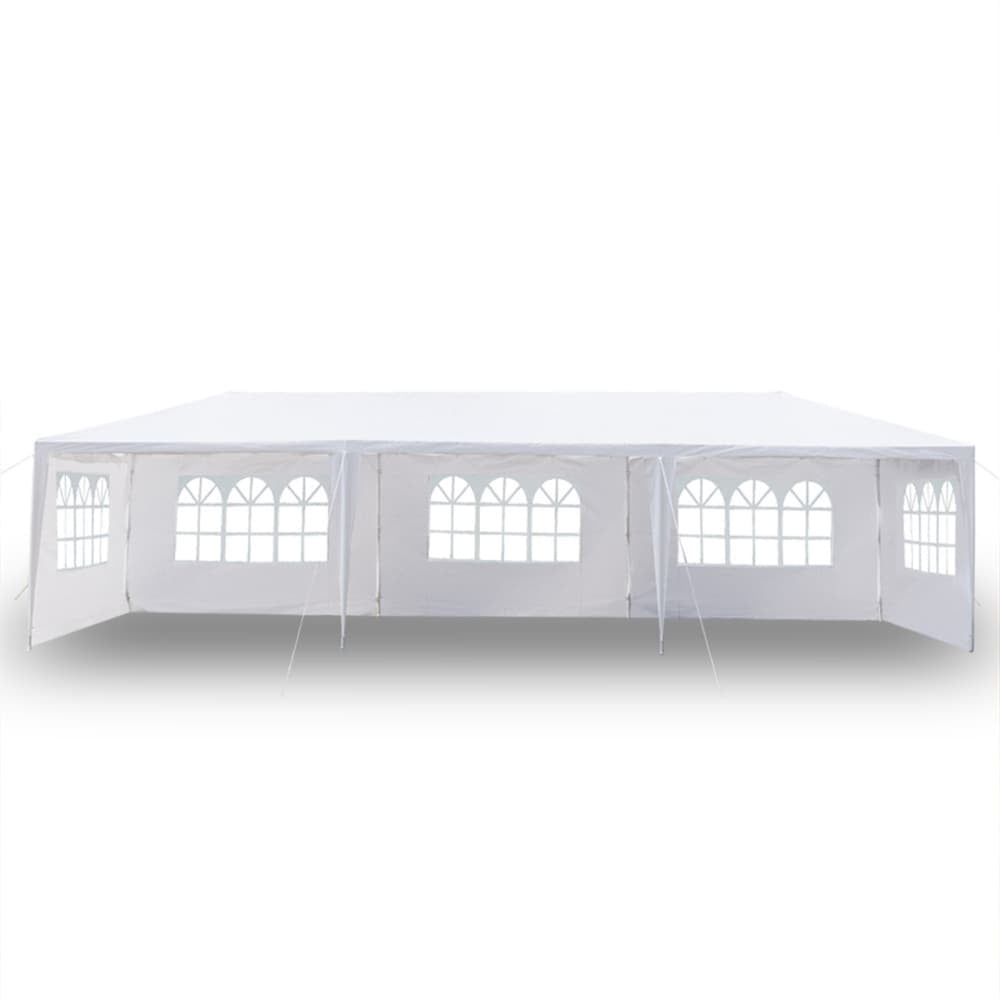 Hassch 10' x 30' Outdoor Canopy, Portable Party Tent with 5 Sidewalls ...