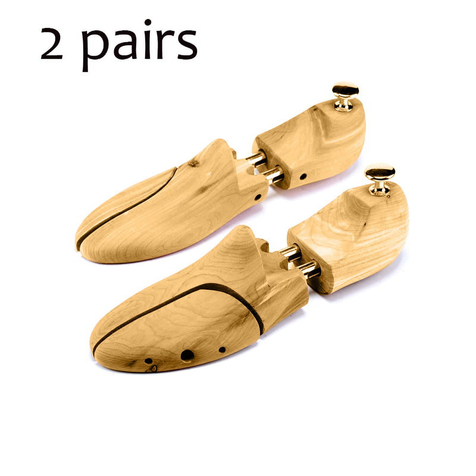 Hassch 2 Pairs Shoe Stretcher Wood Professional Shoe Trees Stretch ...