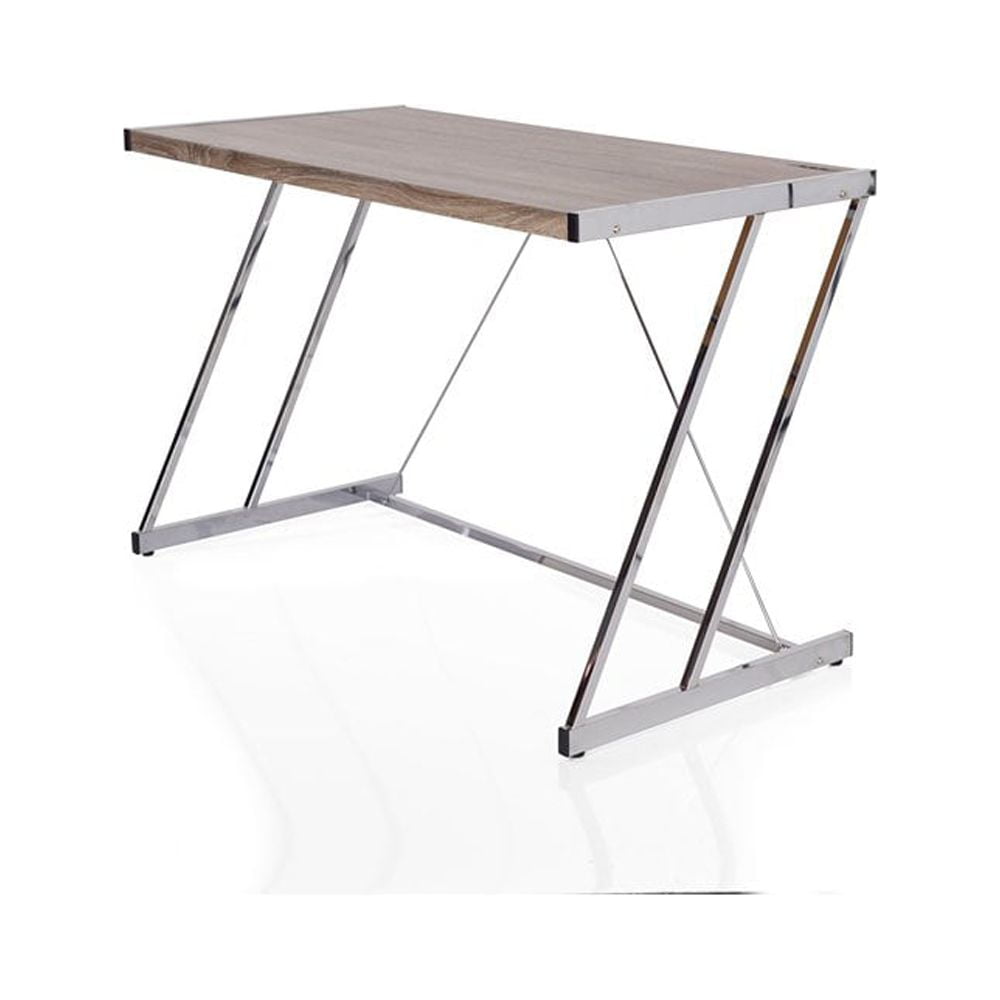 Hassch Industrial Computer Desk with USB Port, Simple Study Table Large ...