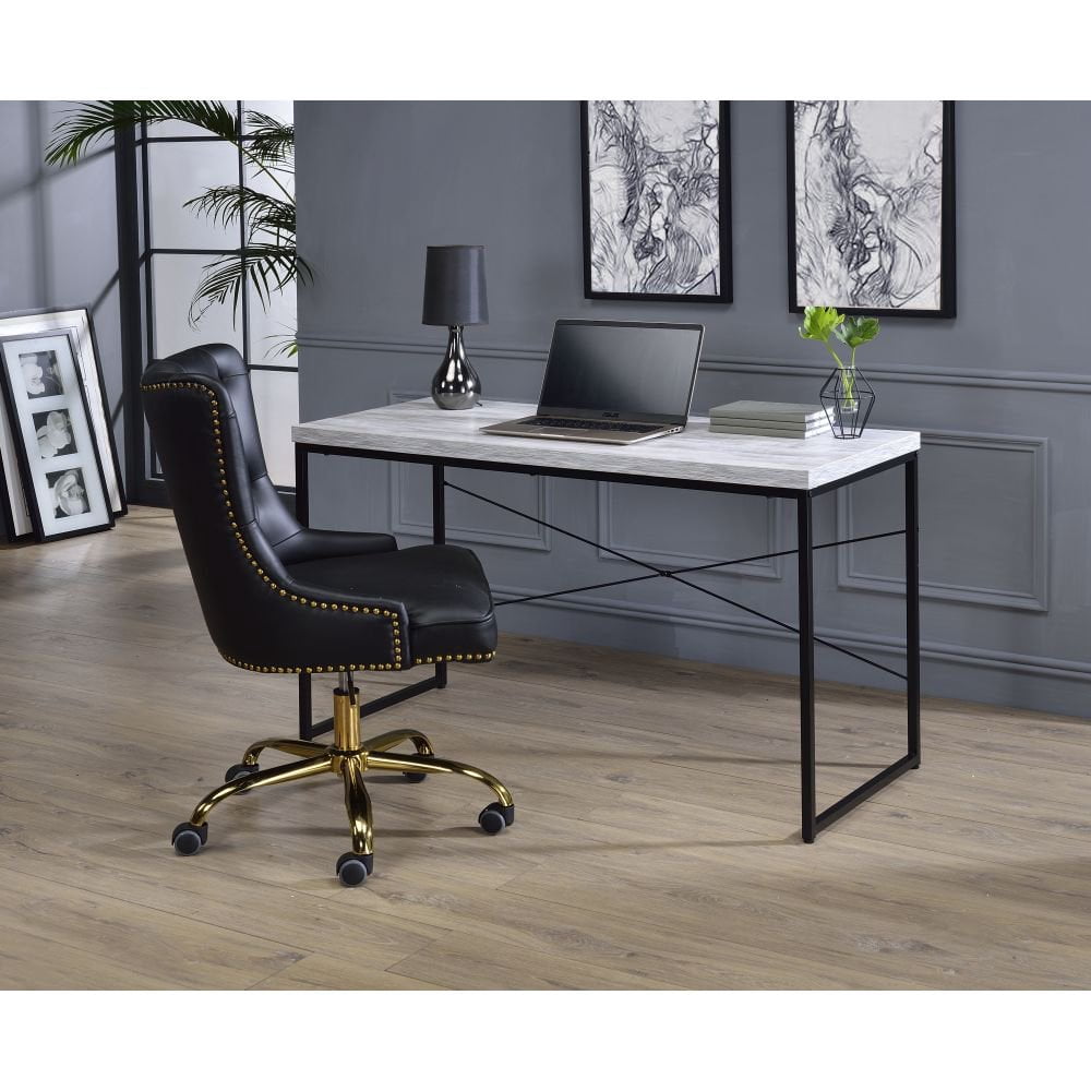 Hassch Modern Simple Writing Table Computer Desk Study Table, White ...