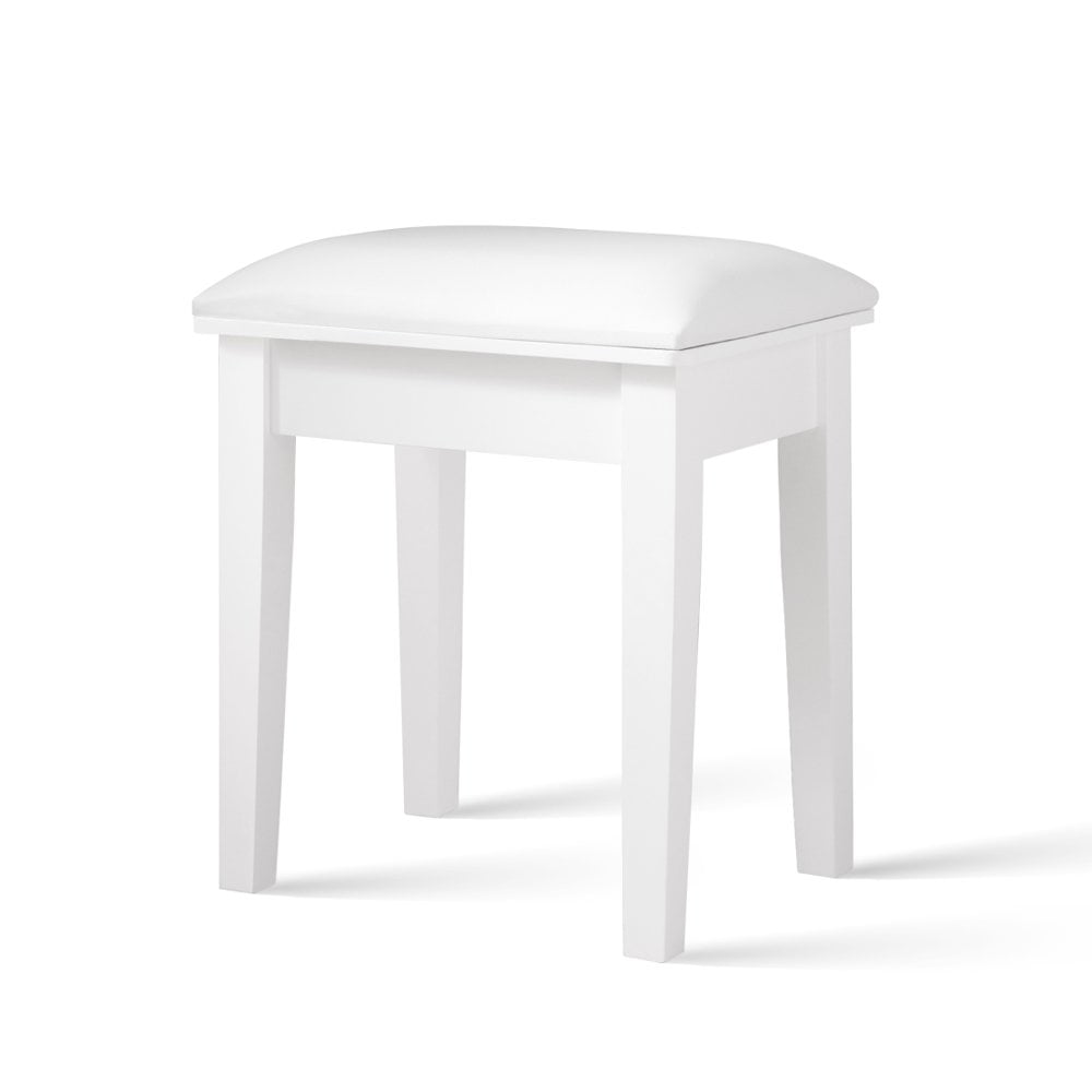 Hassch Modern Vanity Stool with Solid Wood Legs, Vanity Chair, Makeup ...