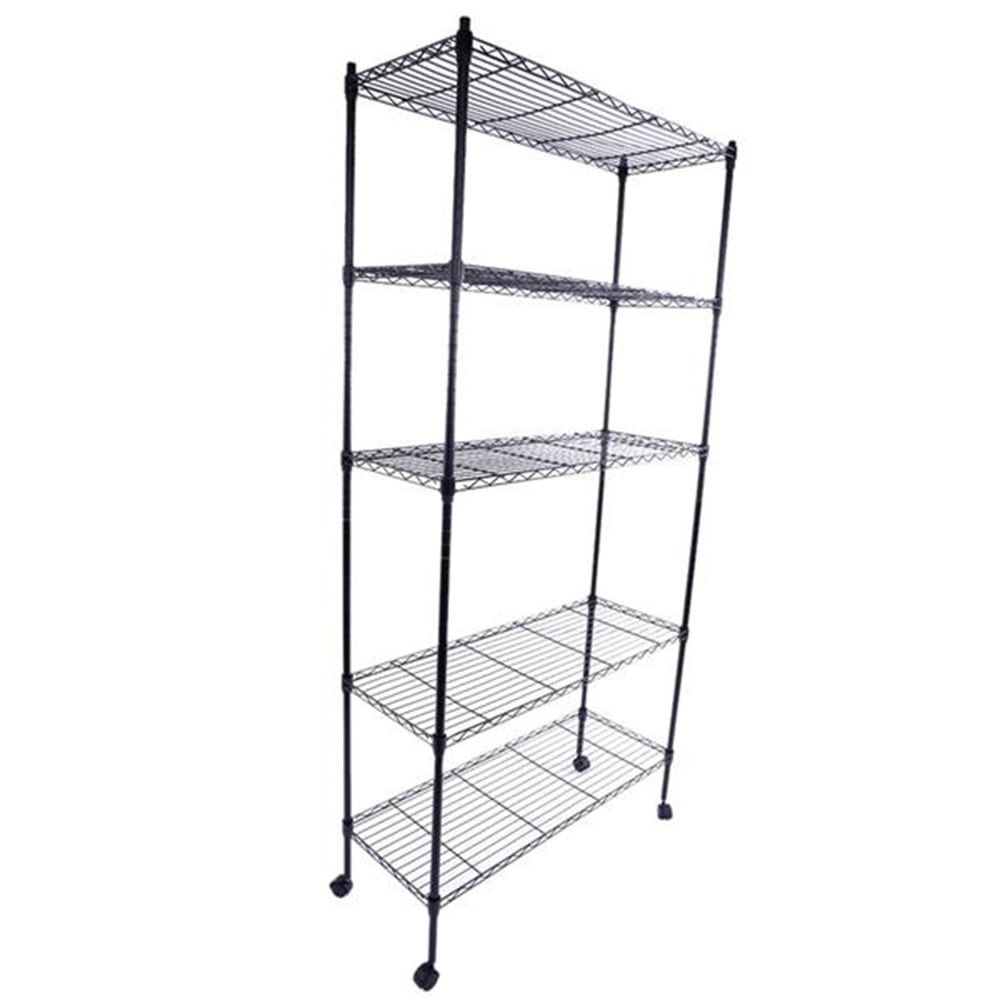 Hassch Storage Shelves 5-tier Metal Heavy Duty Storage Shelving Unit ...