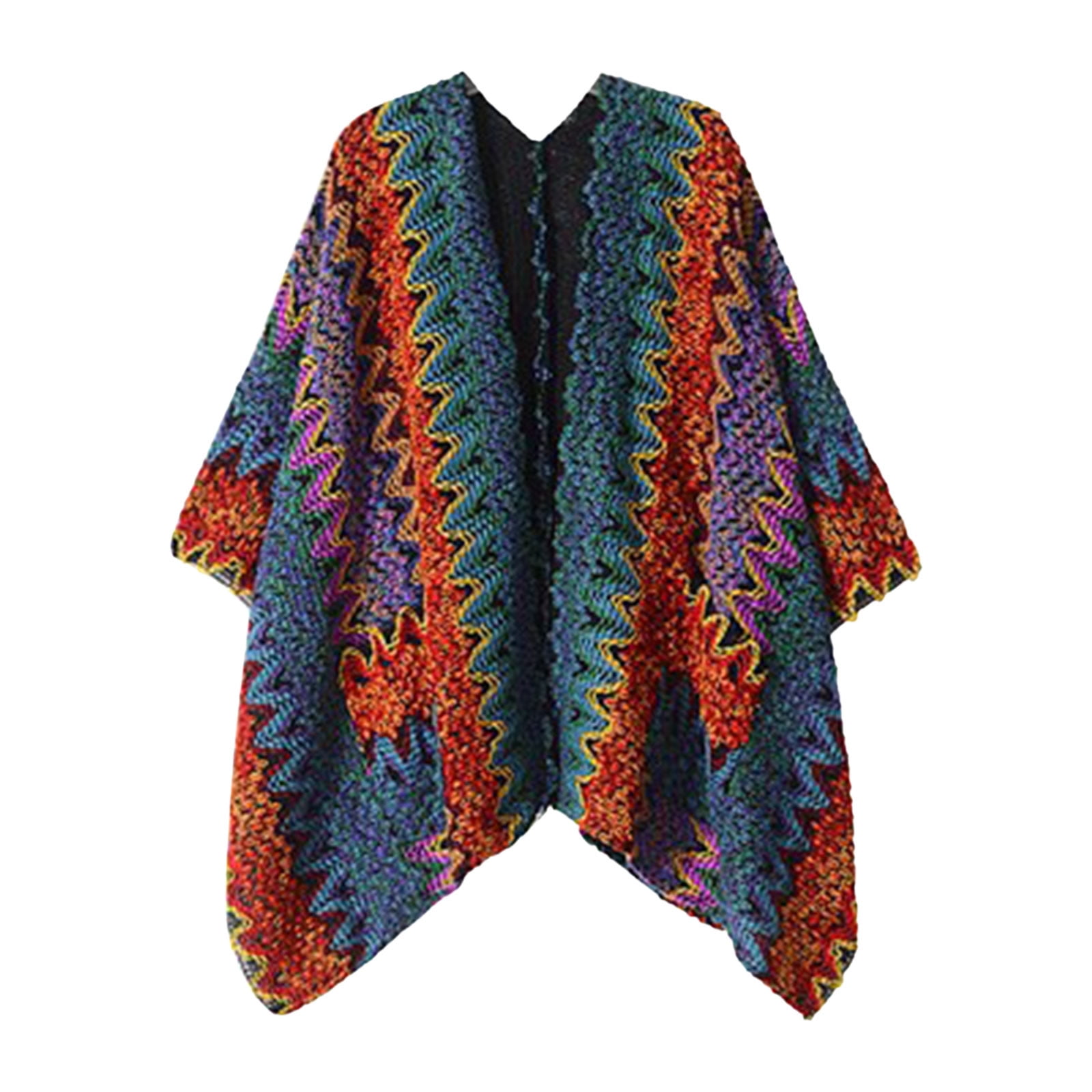 Hassda Clearance Shawl Wraps Ponchos for Women Shawl Wrap Fall Clothes ...