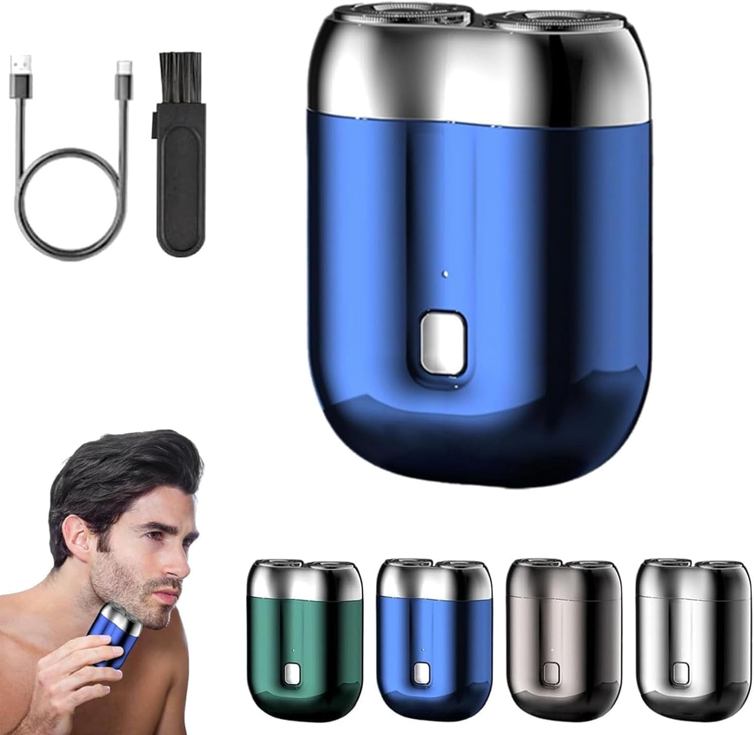 Hassignment 2025 Upgrade Pocket Shaver - USB Rechargeable Mini Magnetic ...