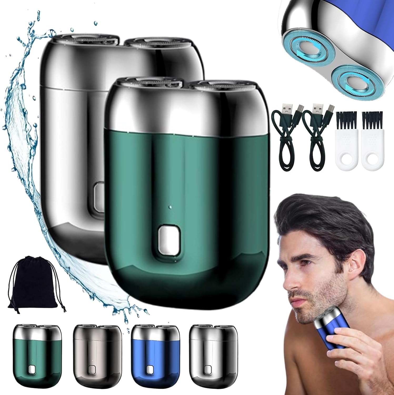 Hassignment Shaver, 2025 New Upgrade Pocket Shaver USB Mini Shavers for ...