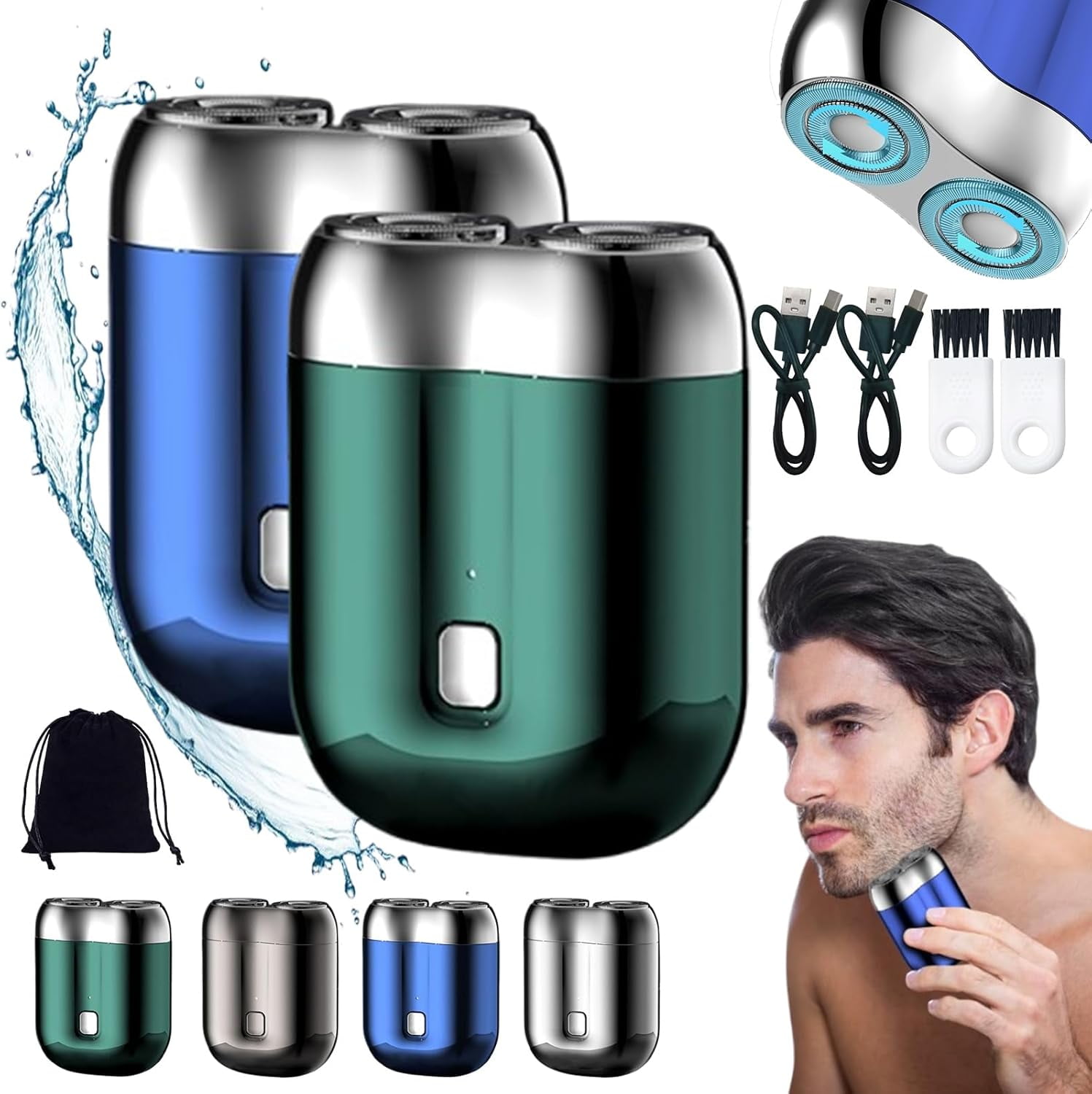 Hassignment Shaver, 2025 New Upgrade Pocket Shaver USB Mini Shavers for ...