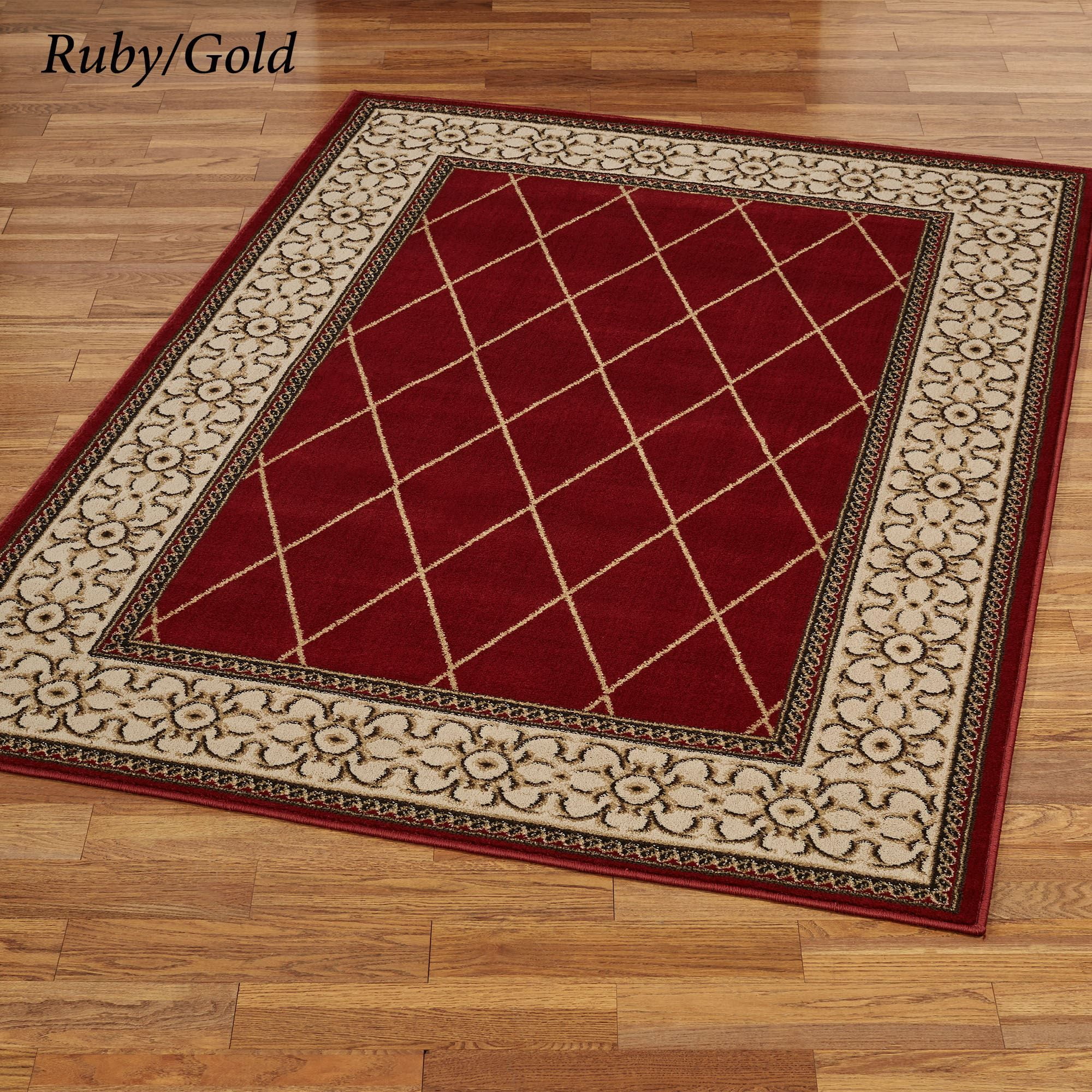 Hastings Traditional Lattice Area Rug 63 x 90 Rectangle - Walmart.com