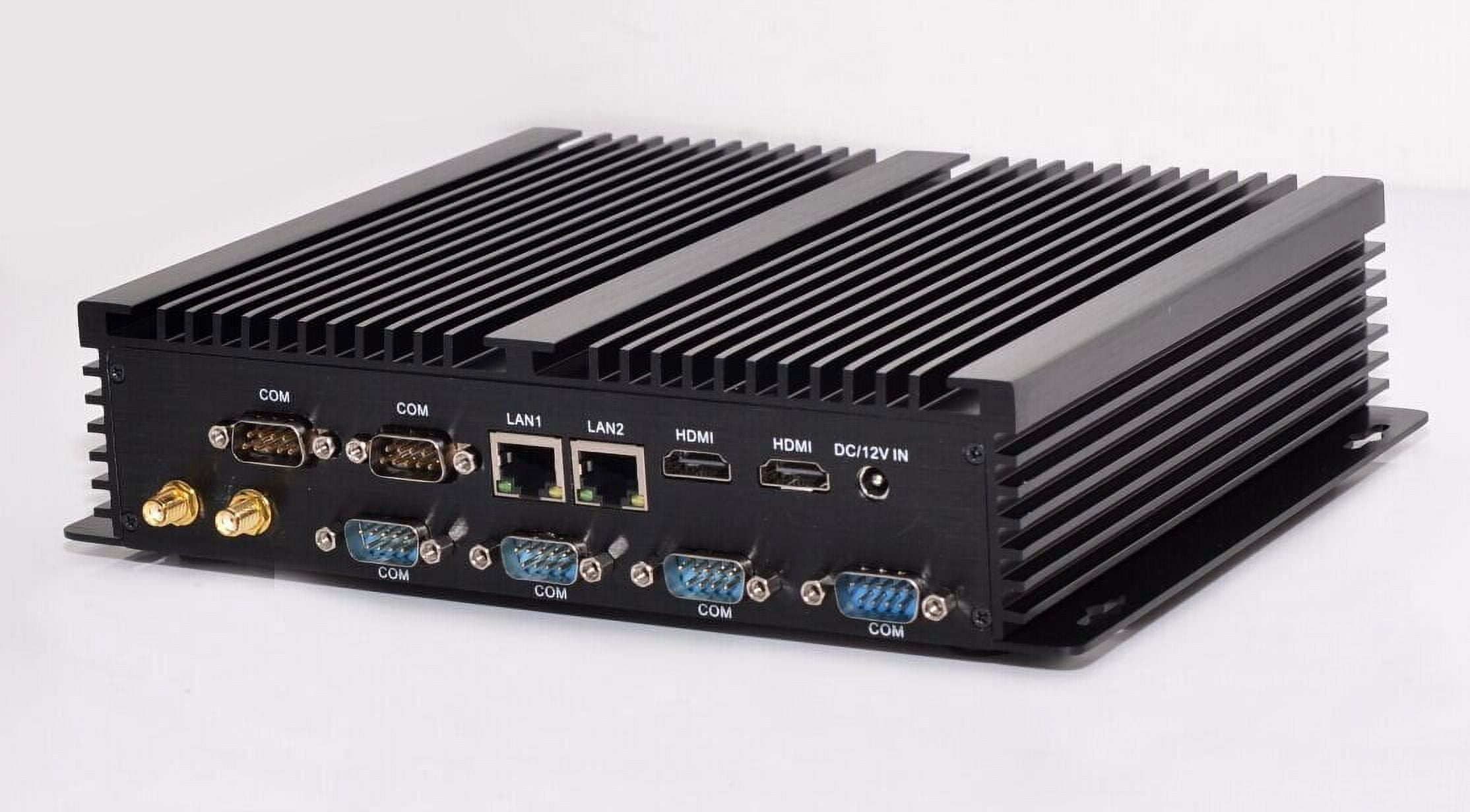 Haswell i3 4010U Industrial PC IPC Mini PC Fanless PC with Dual Nic GbE ...