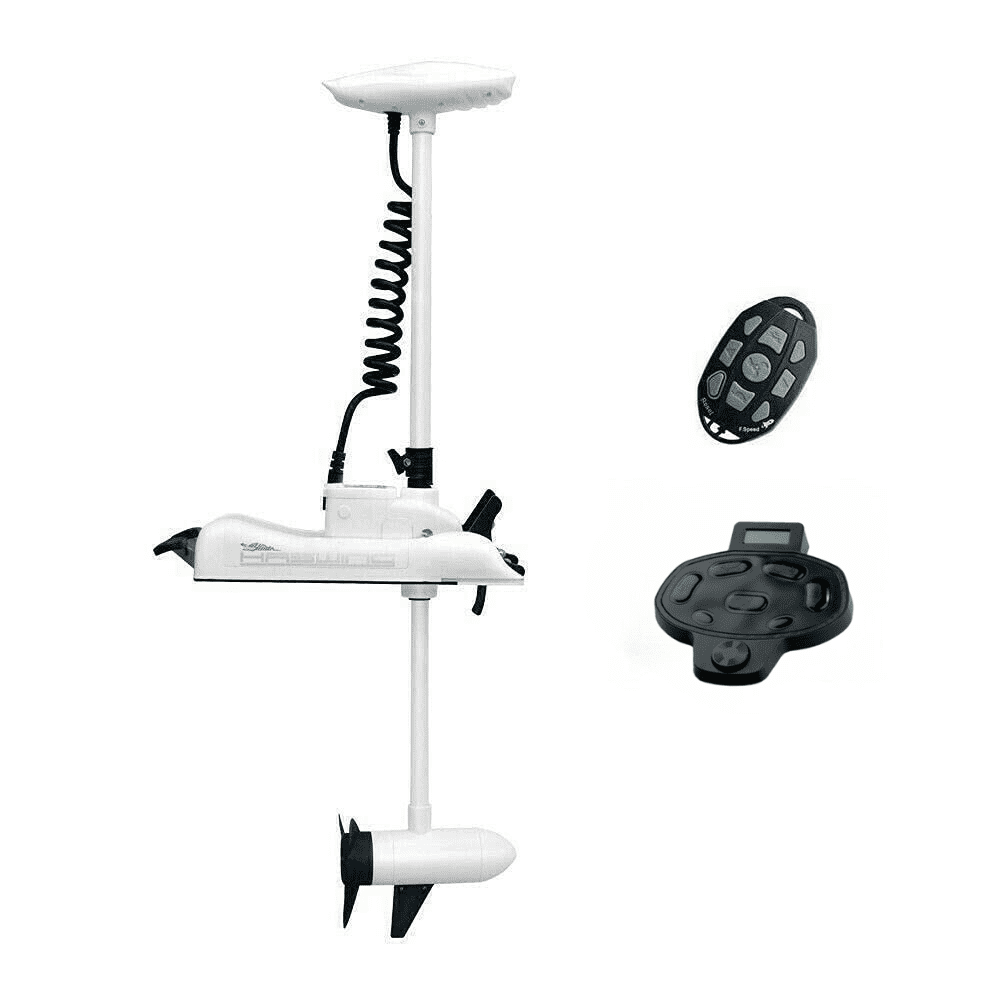 Haswing 24V 80LB Outdoor Trolling Motor with Remote Control, 60-Inch ...
