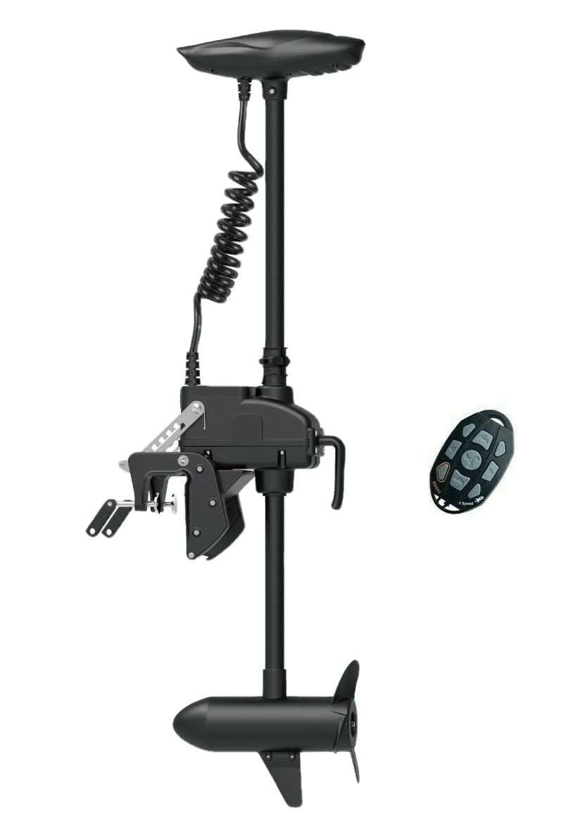 Haswing Black Freshwater Joystick Steer 40" Shaft 55 lb Thrust Electric ...