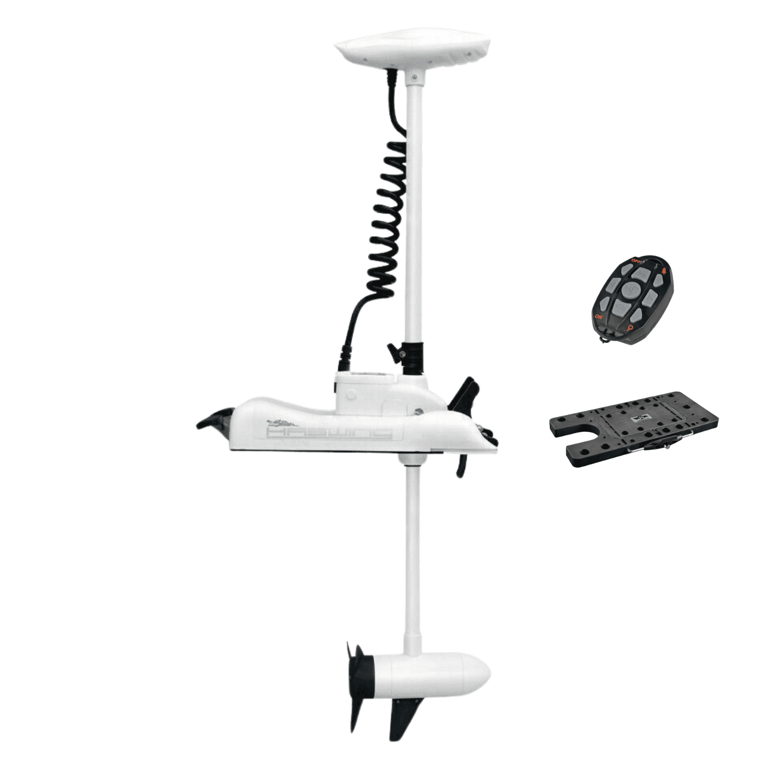 Haswing Cayman B Bow Mount Electric Trolling Motor, 12V 55LB 54 Inch ...