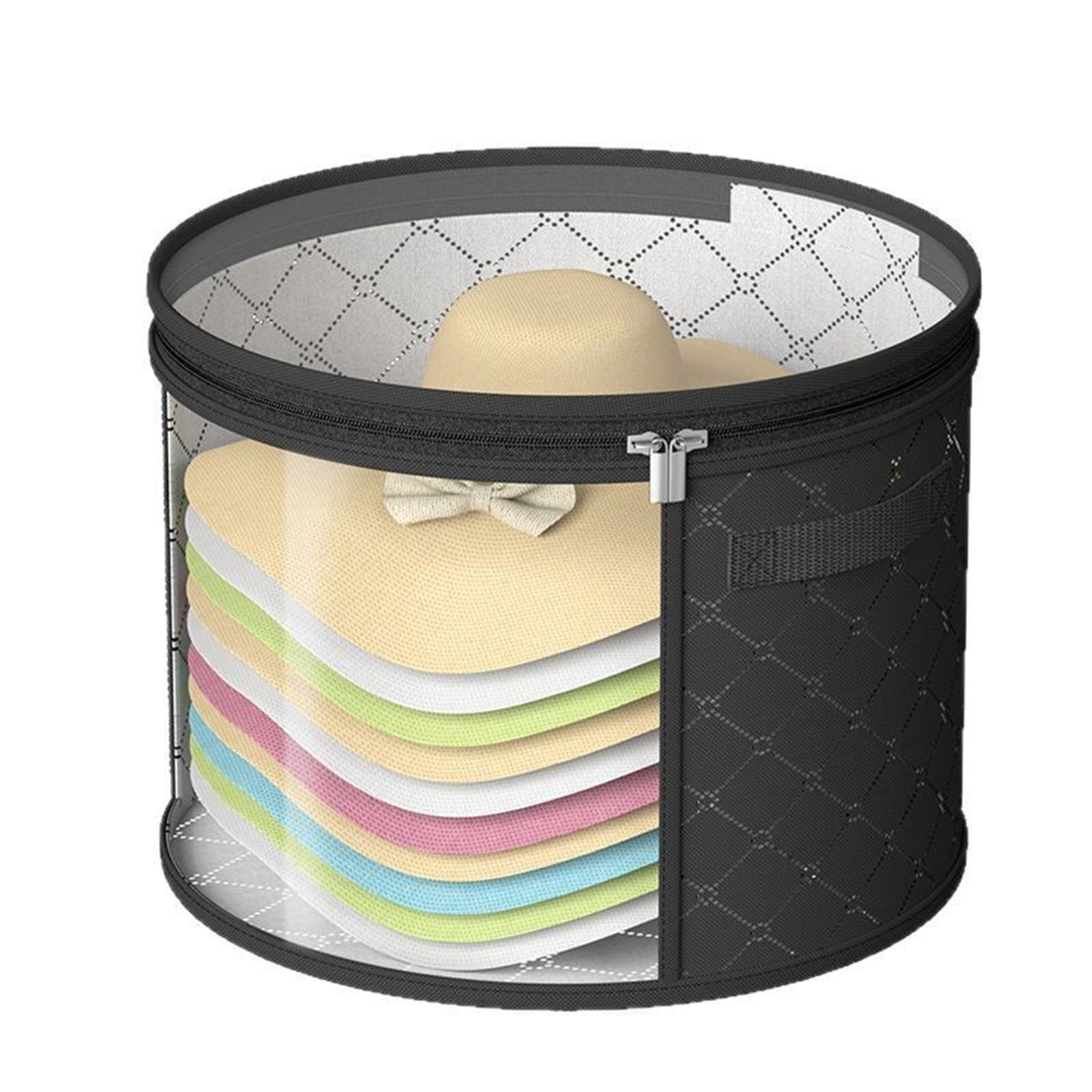Hat Box Storage for Women – Large Clear Hat Storage Boxes for Wide Brim ...