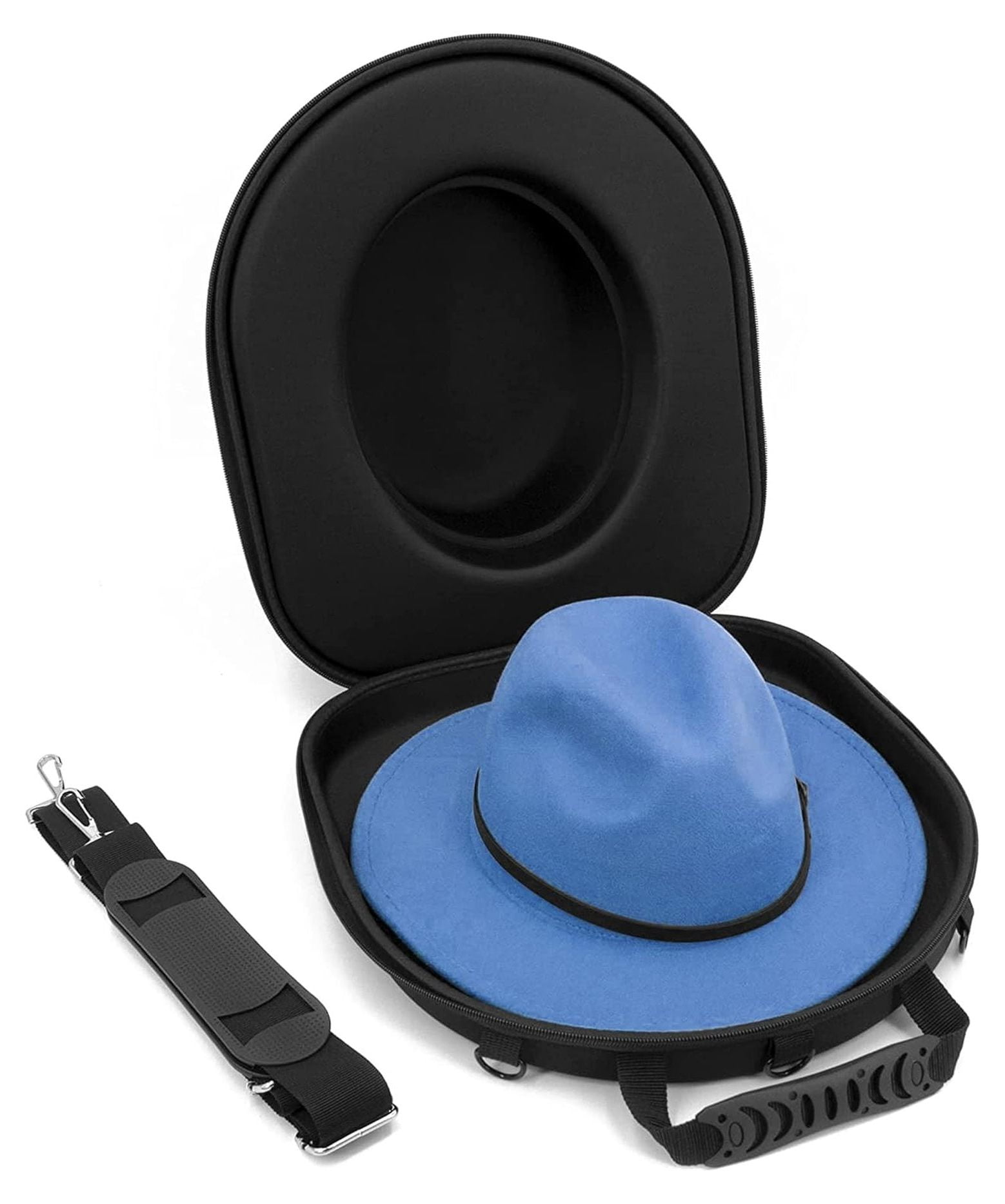 Hat Case for Fedora, Panama, Bowler Hats and More - Hard Shell Hat ...