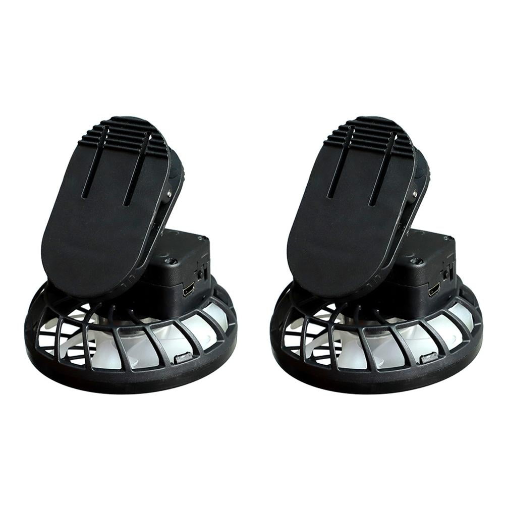 Hat Clip Fans with Solar Panel, Outdoor Solar Fan, Clip-on Cap Mini ...