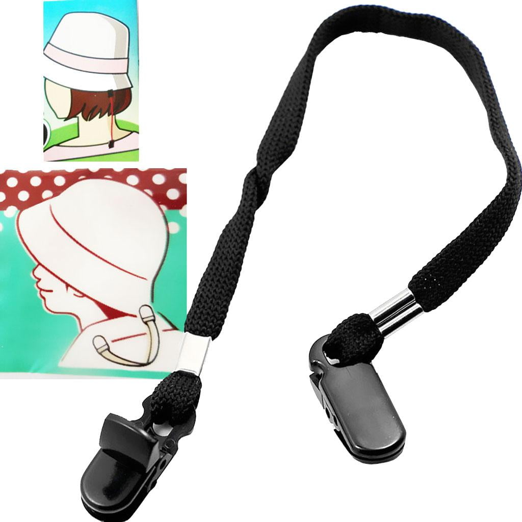 Hat Clips, Retainer with Durable Strap, Safety Wind Clips for Golfing ...