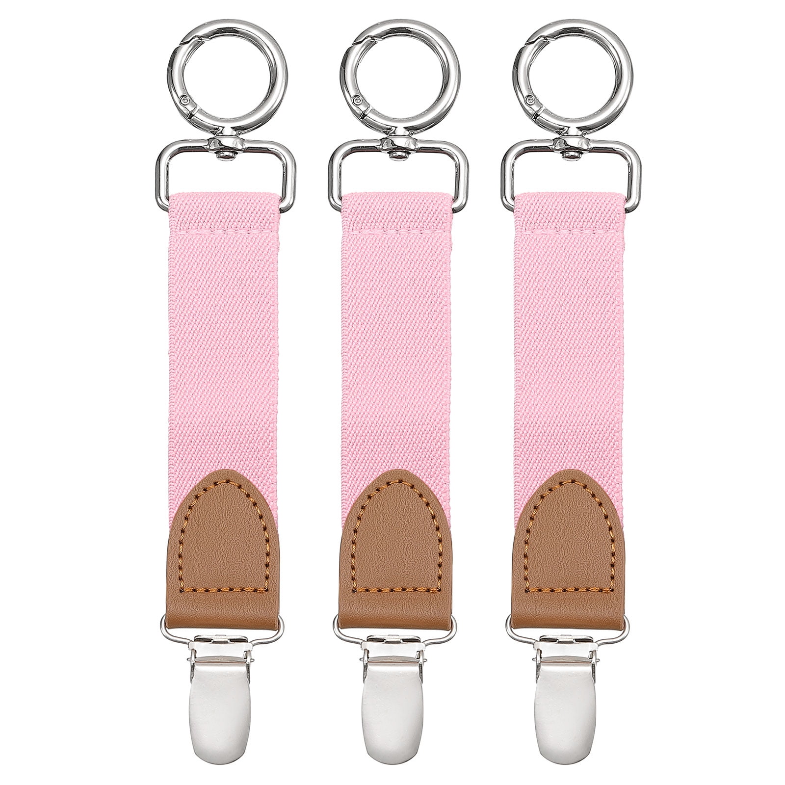 Hat Clips for Travel, 3 Pack Elastic Hat Clips for Women(Pink ...