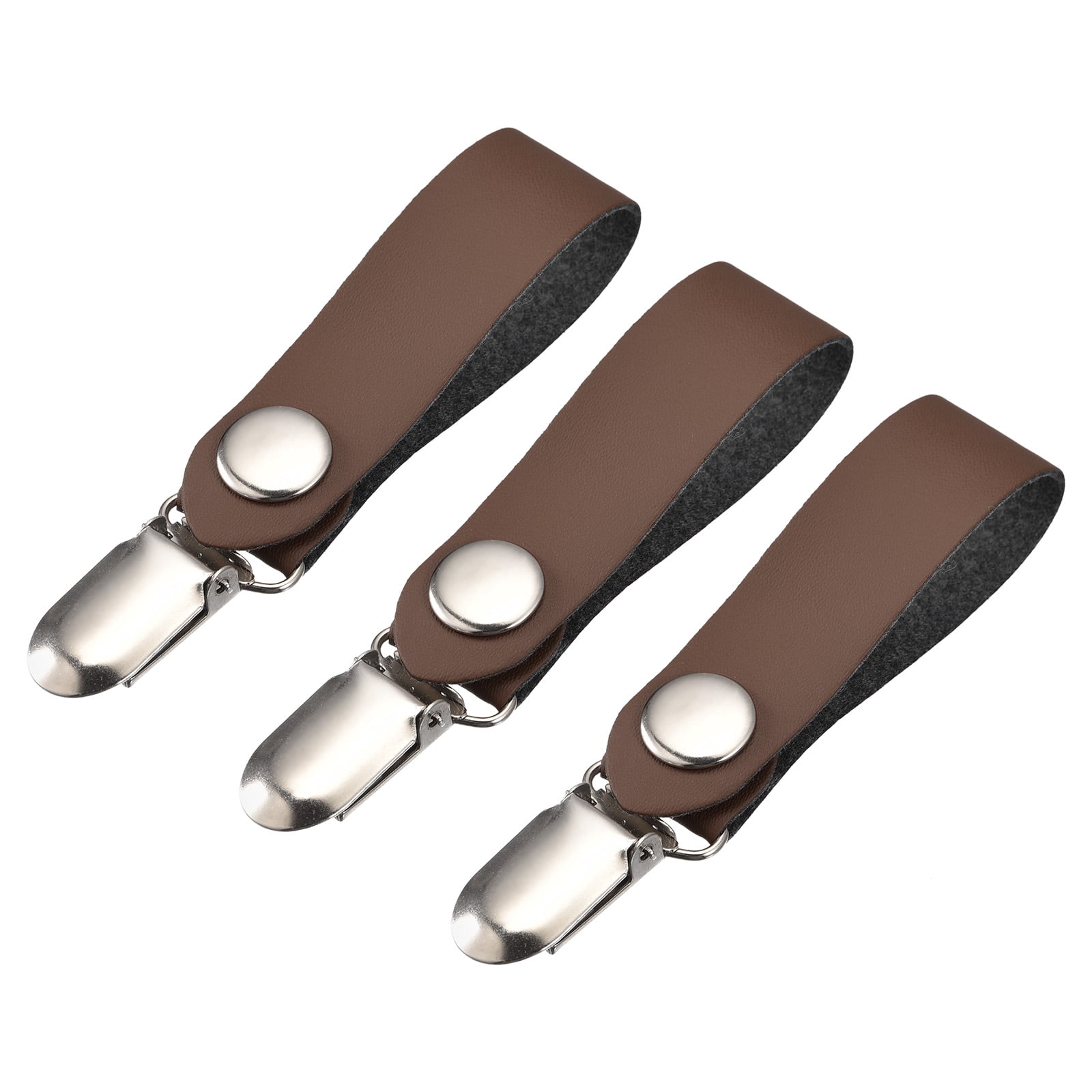 Hat Clips for Travel, 3 Pack PU Leather Hat Clips for Women Hat ...
