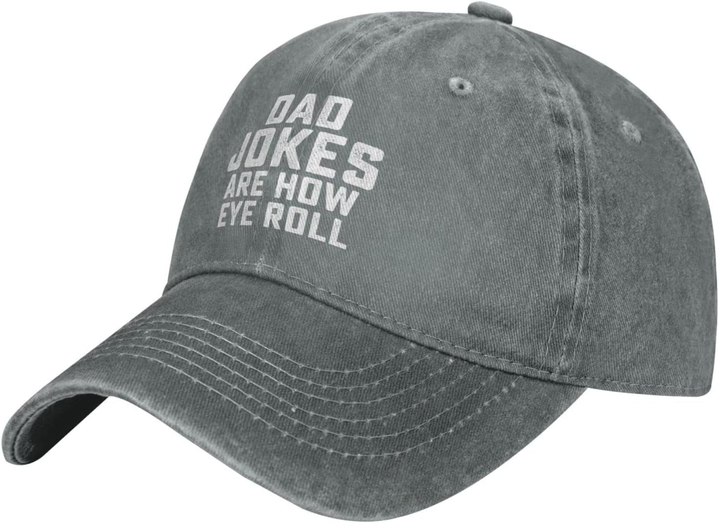 Hat Dad Jokes are How Eye Roll Cowboy hat Men Baseball Cap Women ...