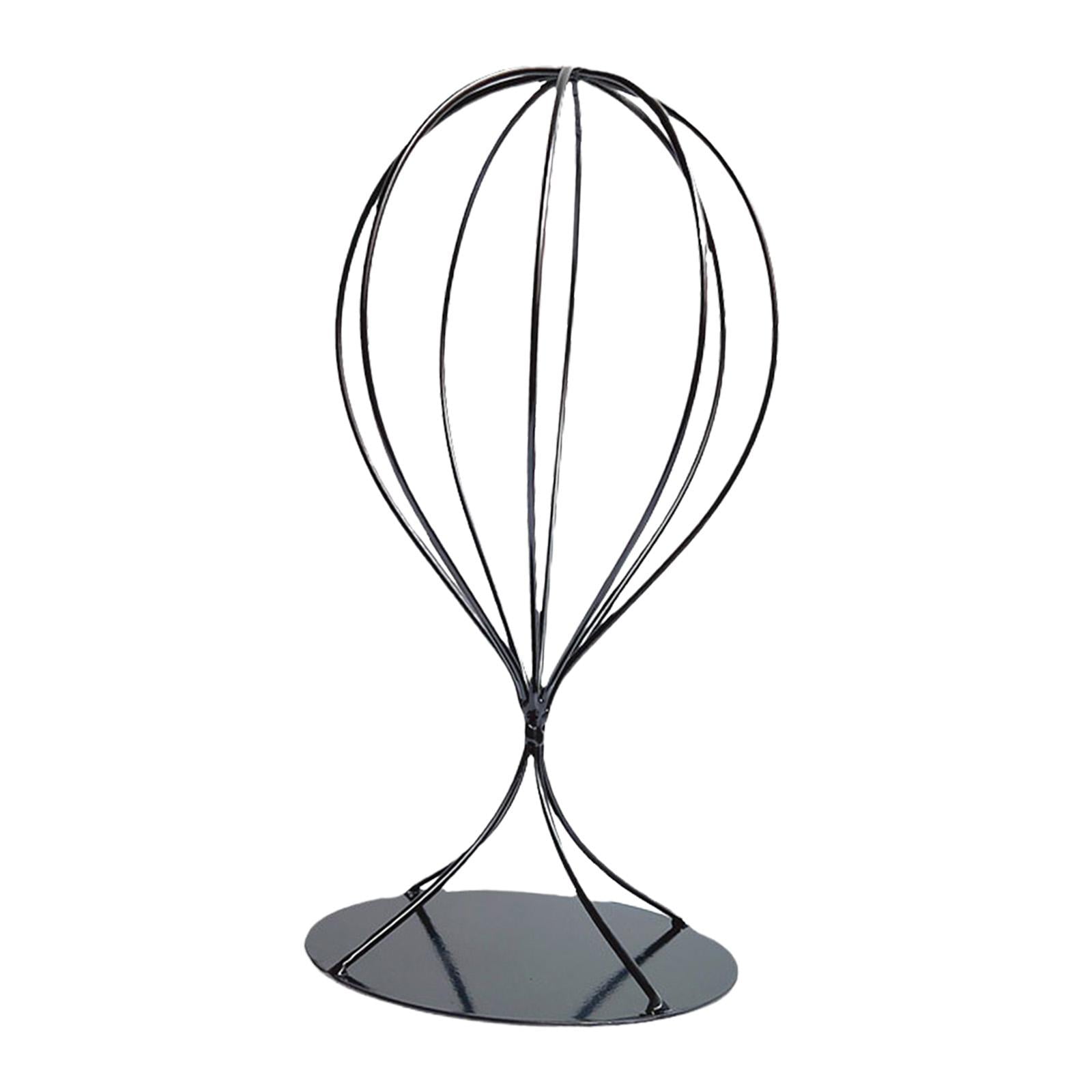 Hat Display Rack Black for Baseball Caps Shelf Metal Frame Hat Hanger ...