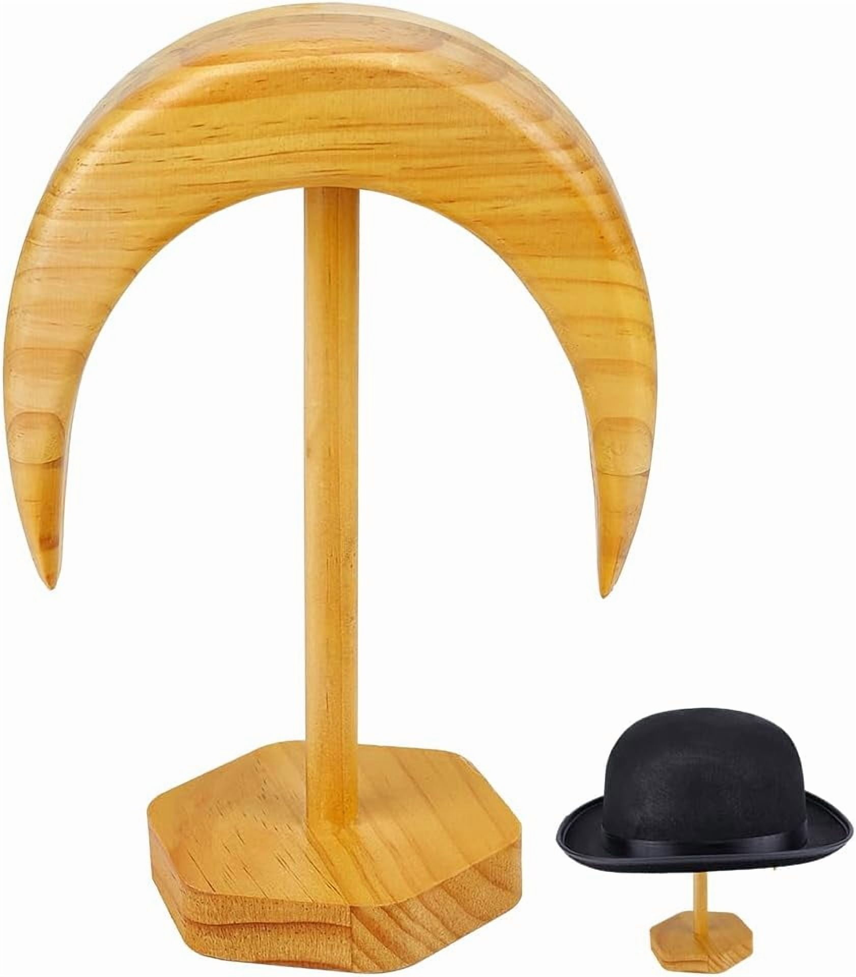Hat Display Stands with Stable Base 6.8x6.2x2.3inch Style Tabletop Cap ...