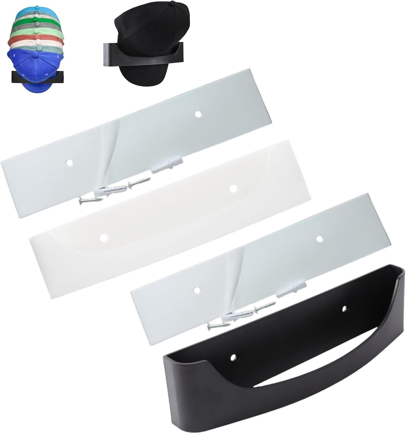 Hat Dock, Hat Rack, Baseball Cap Holders for Wall, Cool Hat Organizer ...