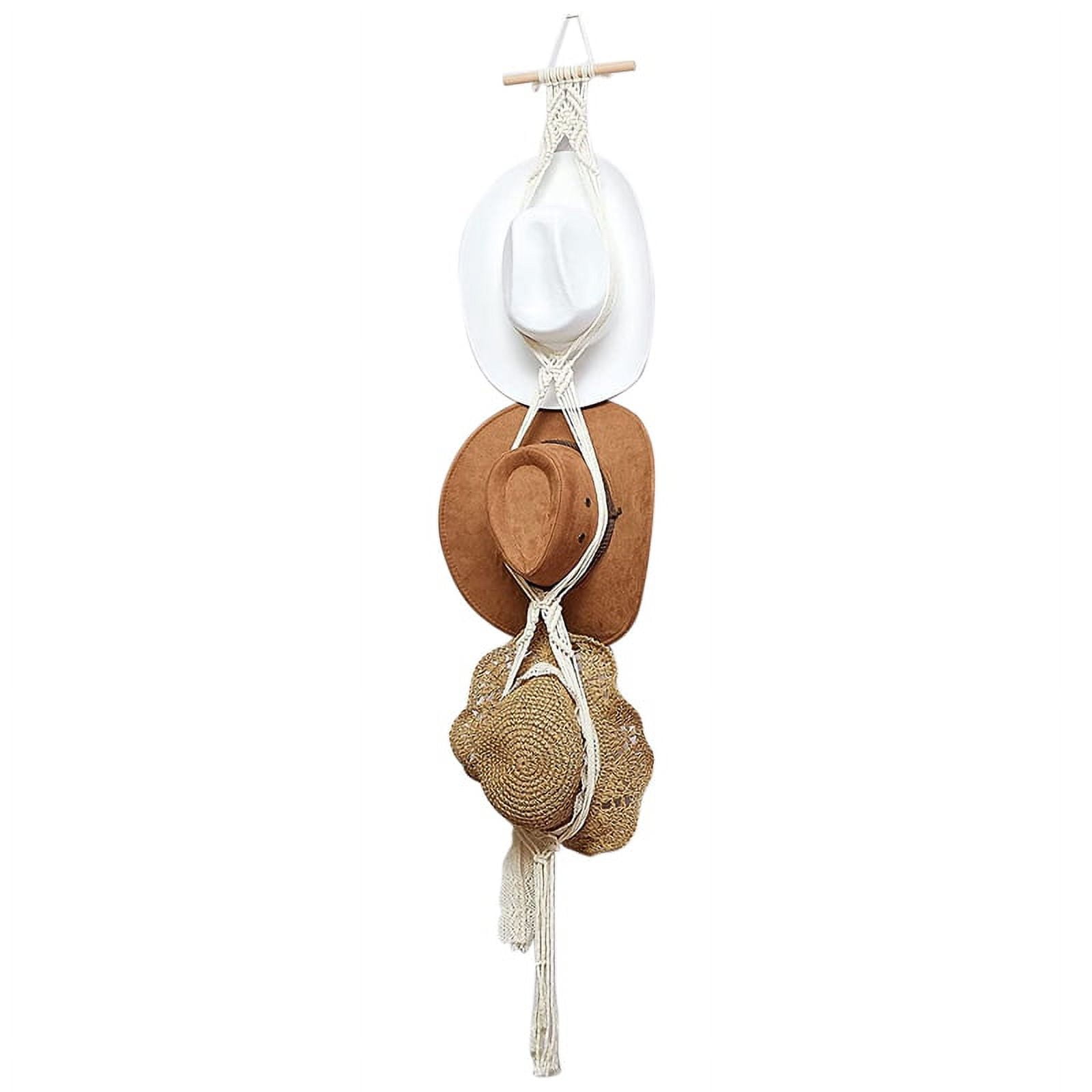 Hat Hangers Holder for Wall Women Hat Rack Hat Organizer for Wall ...