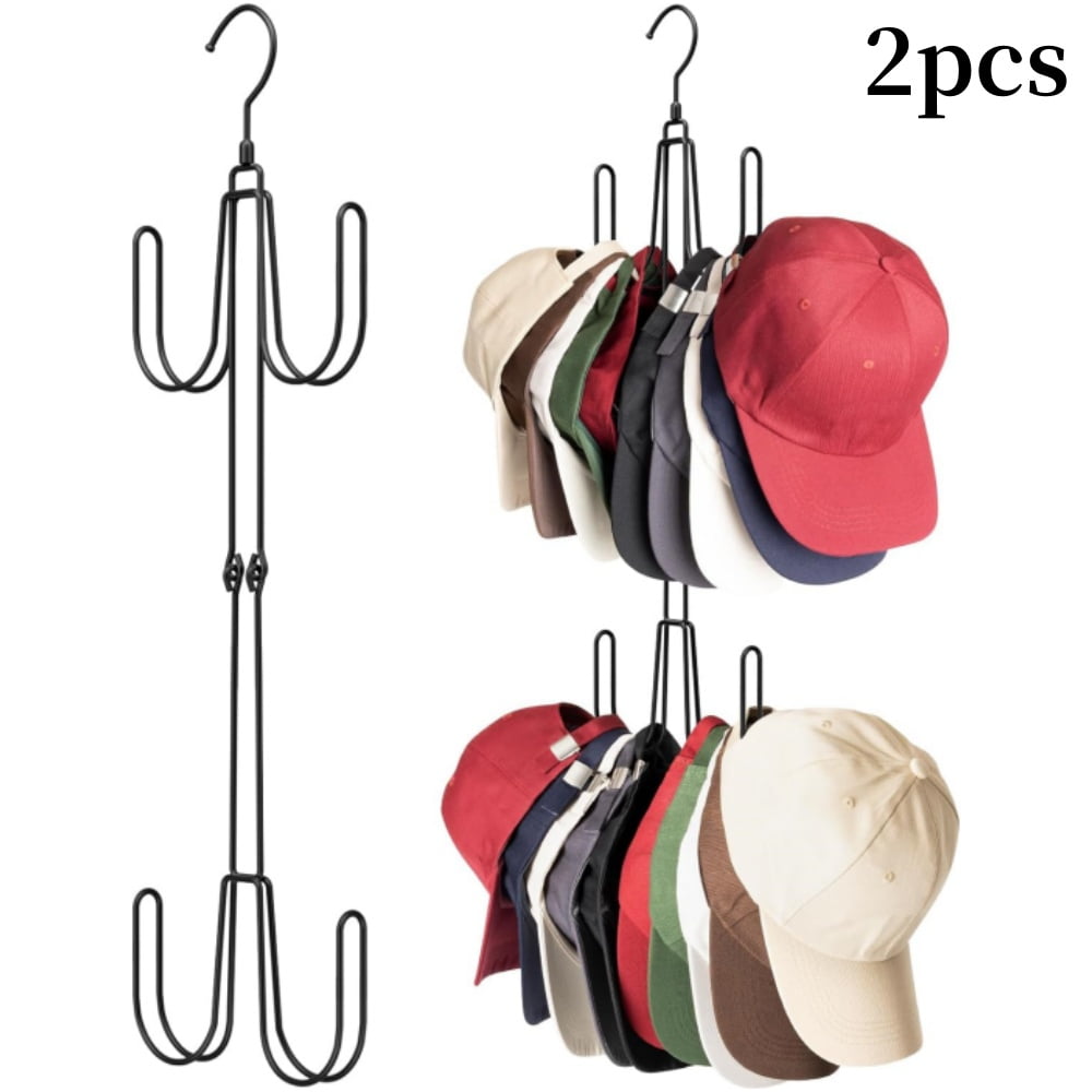 Hat Hangers for Closet, Stainless Steel Hat Organizer, Hat Racks for ...