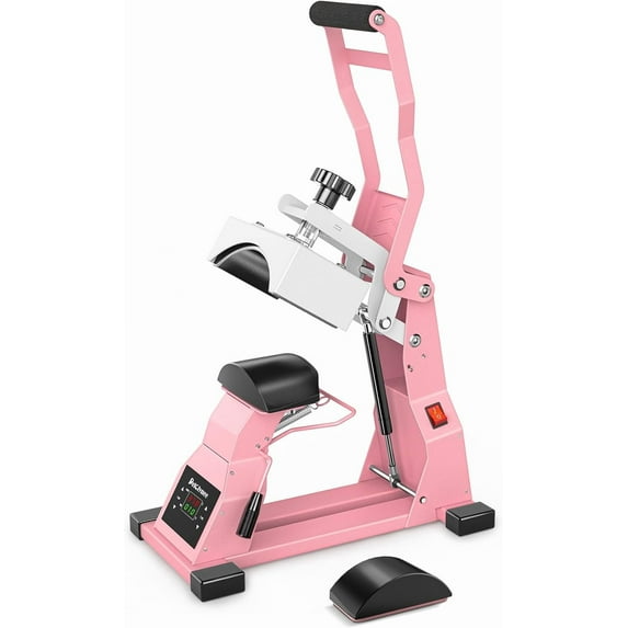 Hat Heat Press Machine for Caps with 2pcs Interchangeable Platens(6.7 ...