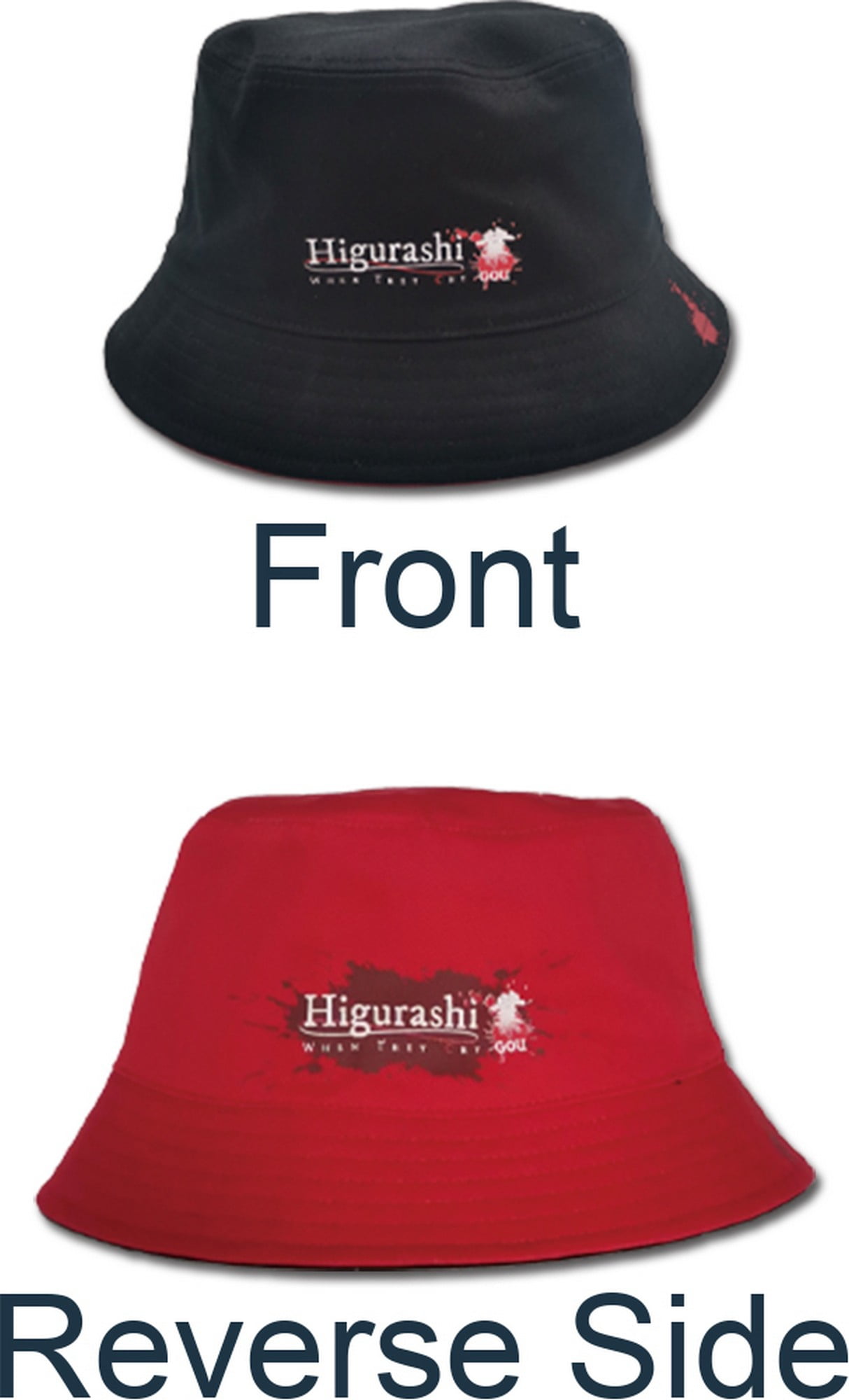 Hat - Higurashi When They Cry - Logo Bucket Hat - Walmart.com