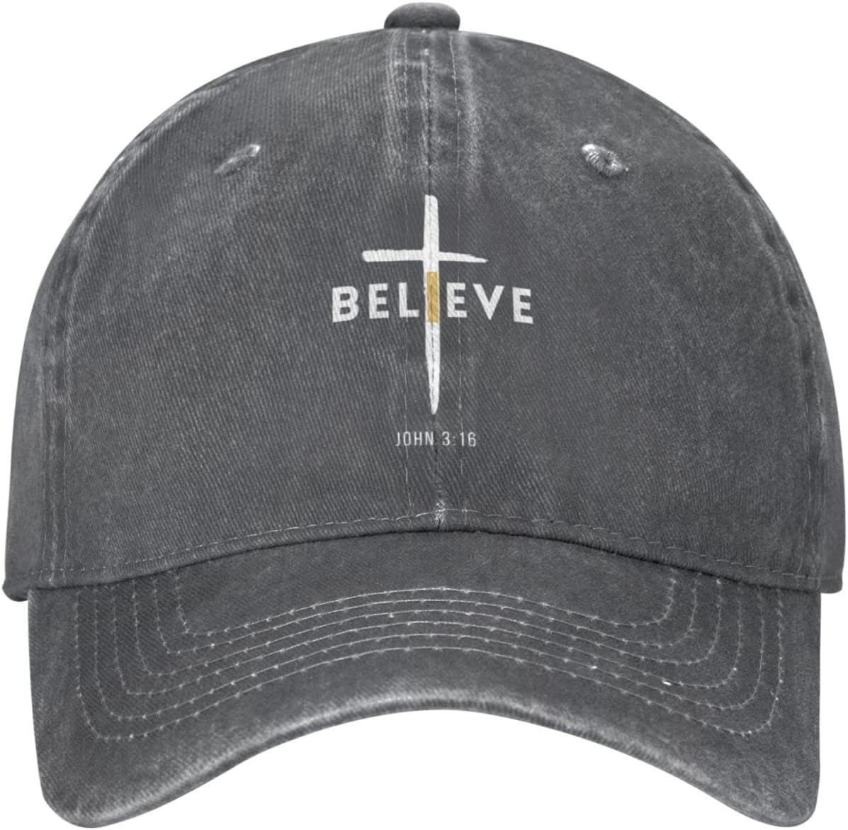 Hat I Believe John 3 16, Christian, Cross Cowboy hat Men Baseball Cap ...