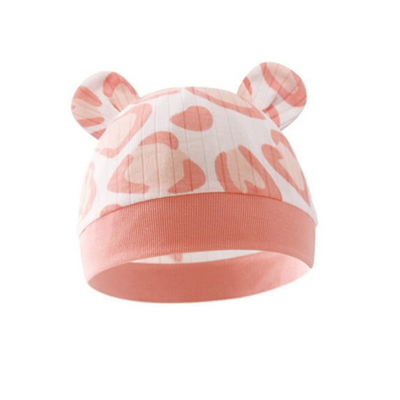 Hat Indian Hat Breathable Infant Hospital Hat with Bear Ears Print ...