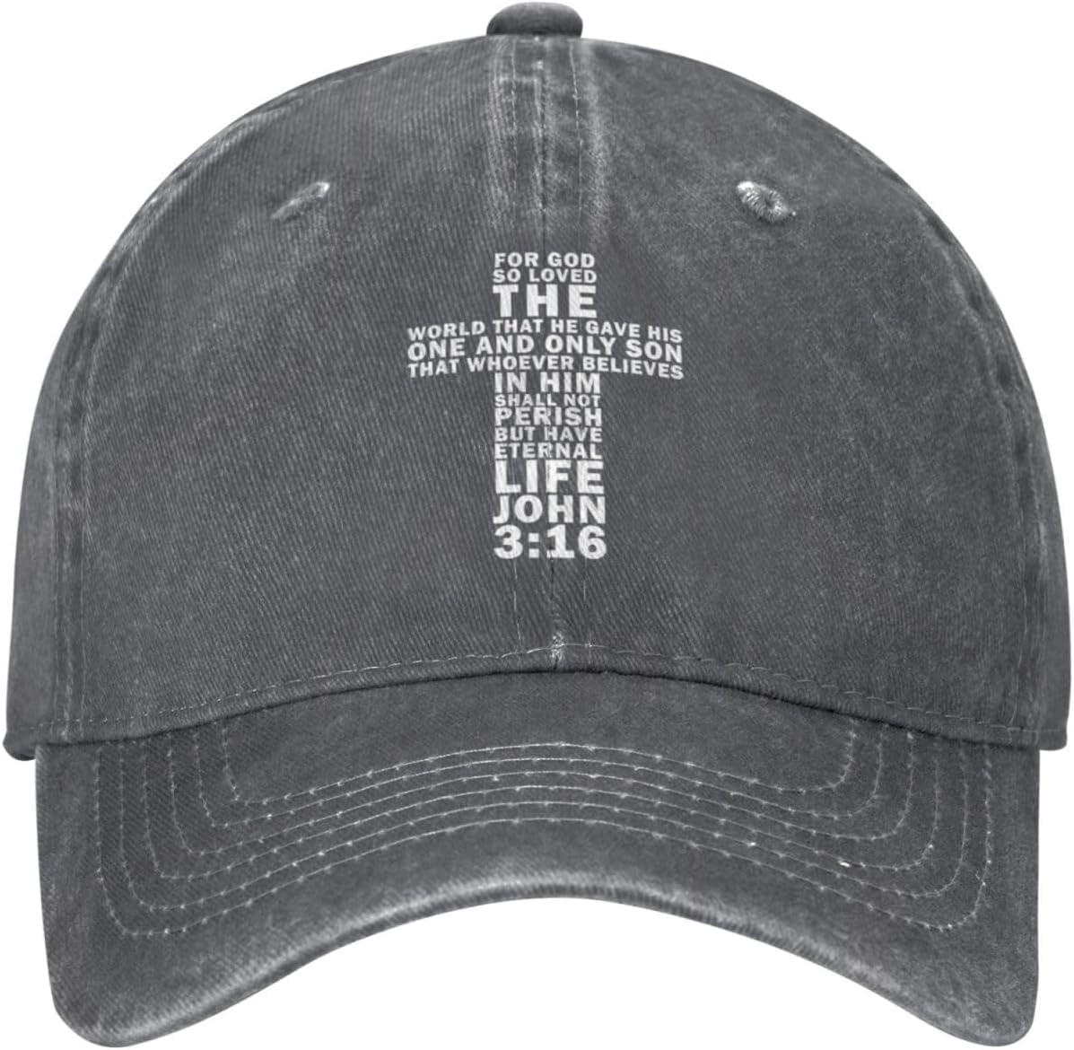 Hat John 3:16 Bible Verse Christian Cowboy hat Men Baseball Cap Women ...
