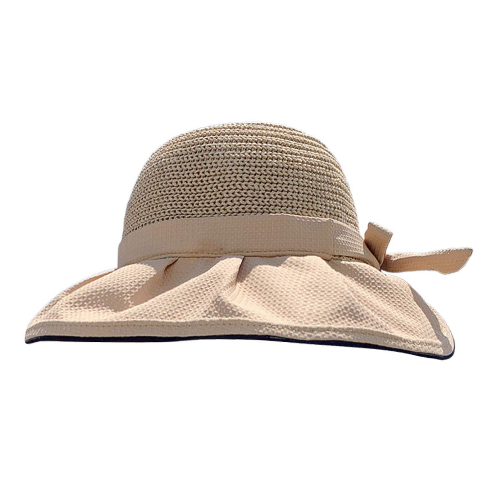 Hat Lady Sun Sun Visor Lady Wide Brim Hat Hat Spring and Summer Sun ...