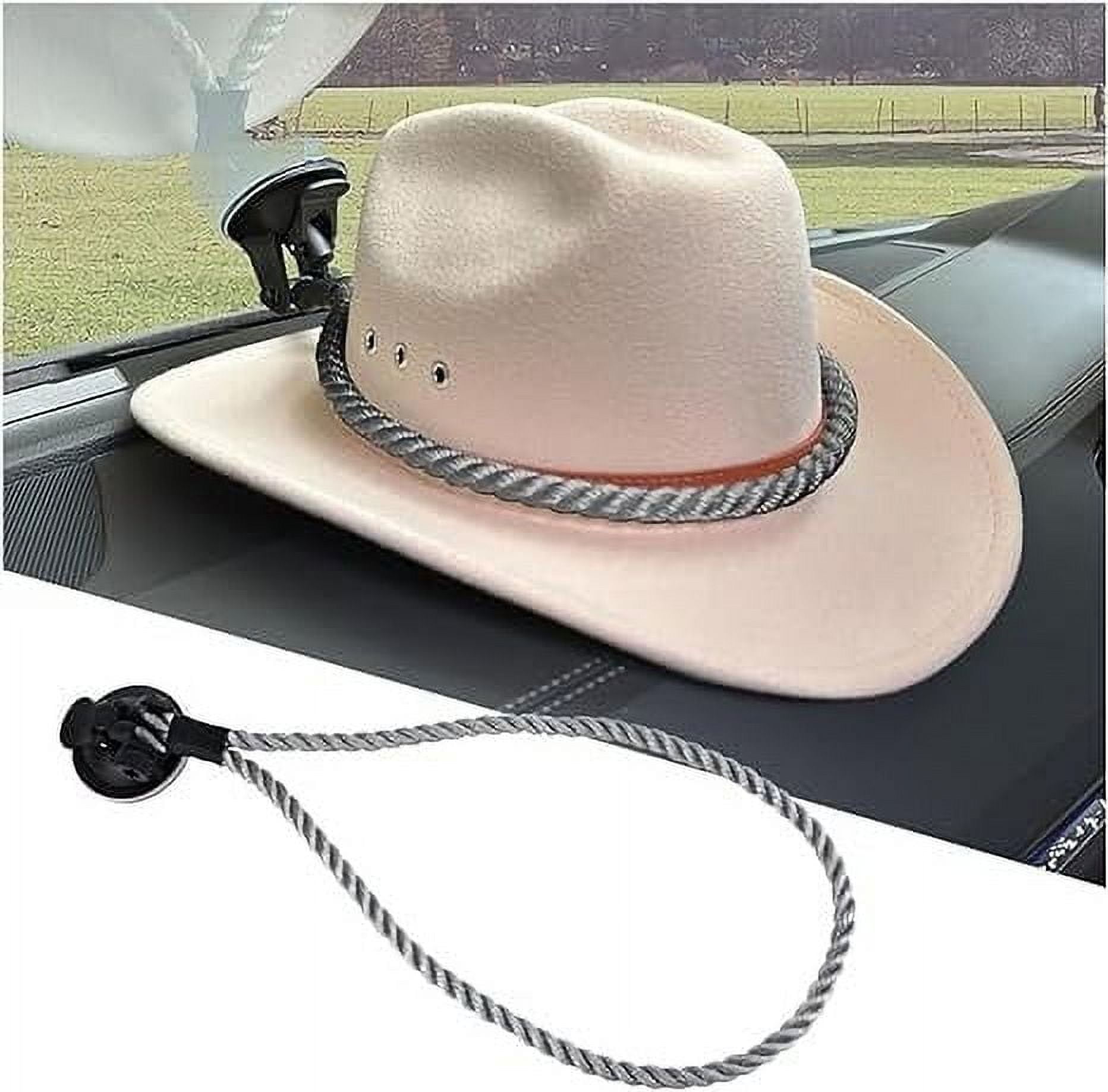 Hat Mounts for Car, Cowboy Hat Holder Rack with Suction Cup and ...