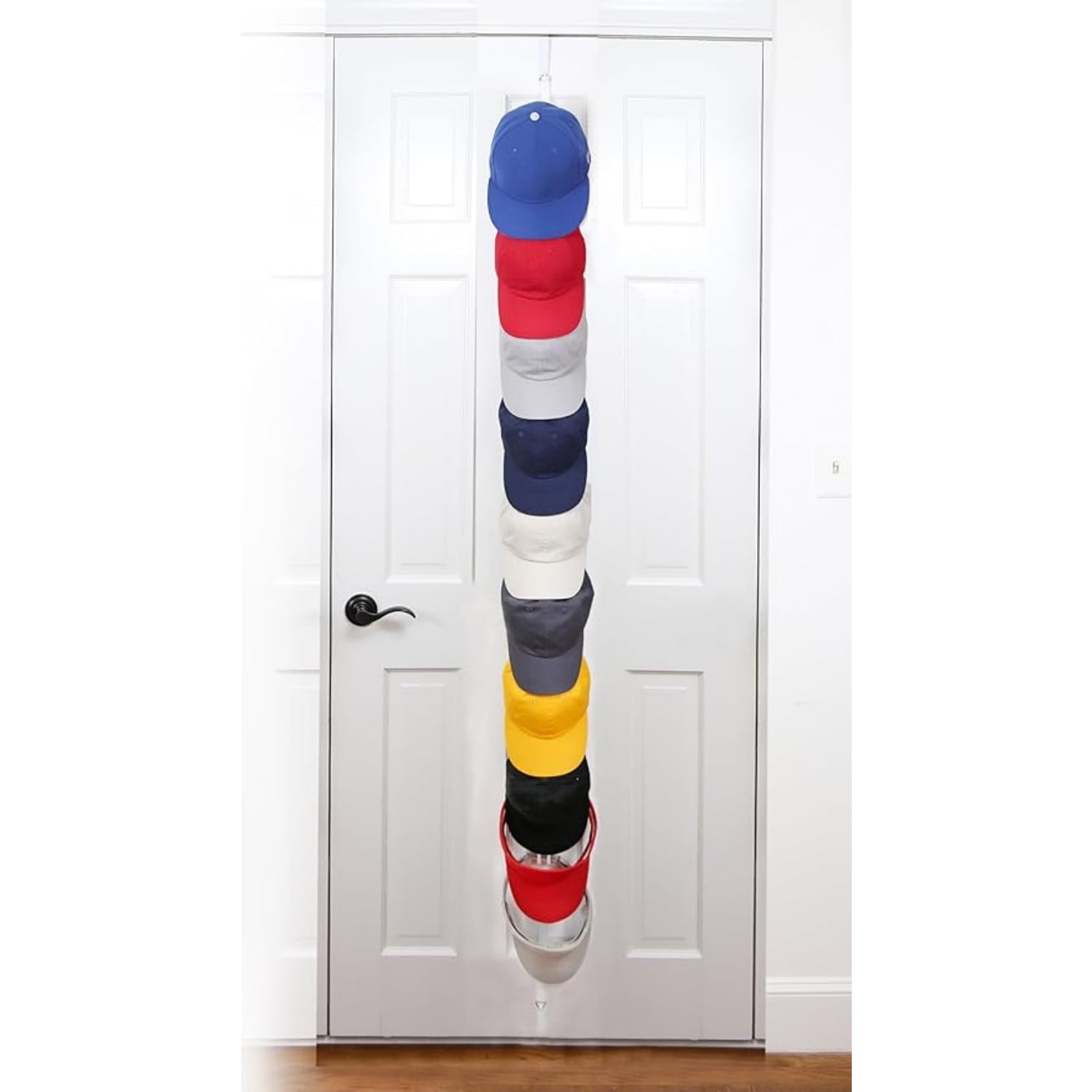 Hat Organizer Cap Rack | Hat Racks | Hold up to 20 caps | Over Door ...