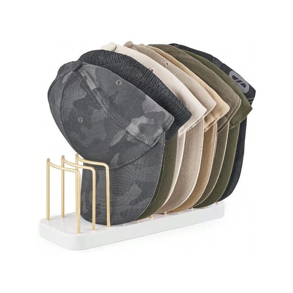 Hat Organizer For Caps Hat Holder For 10 Baseball Caps Tabletop Hat ...