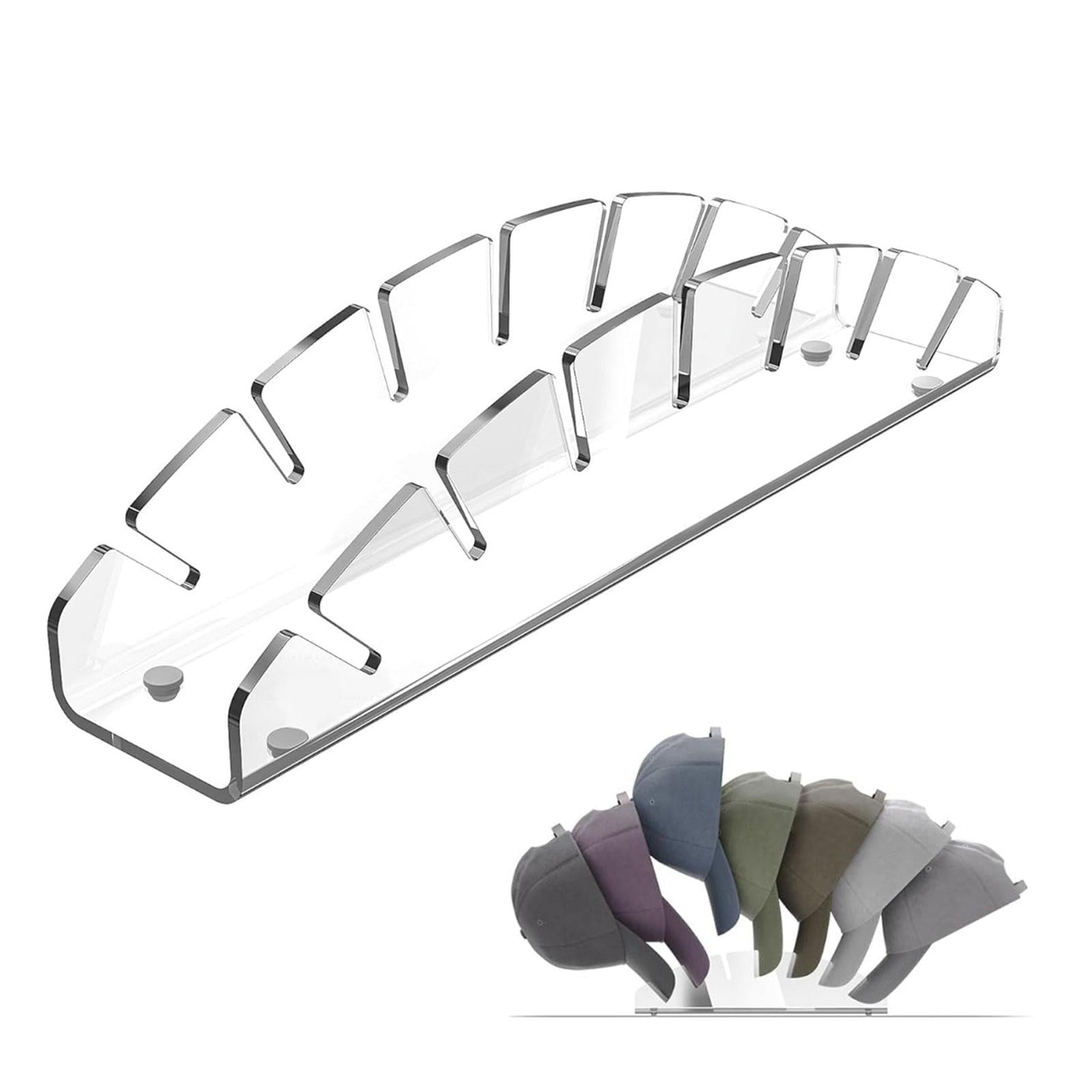 Hat Organizer for 7 Baseball Hats Hat Holder Easy Access Stable Space ...