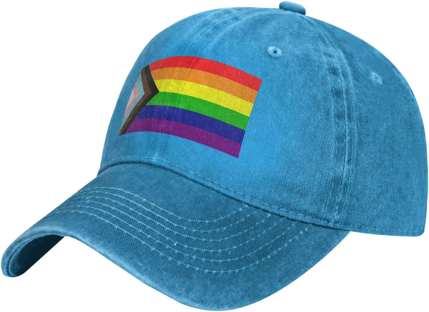 Hat Progress Pride Rainbow LGBT,LGBTQ Transgender Gay Flags Cowboy hat ...