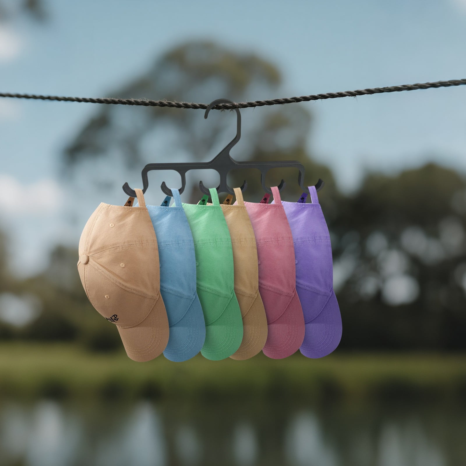 Hat Rack On Clearance: Hat Rack Wardrobe Organizer, Hat Rack For 6 Hats ...