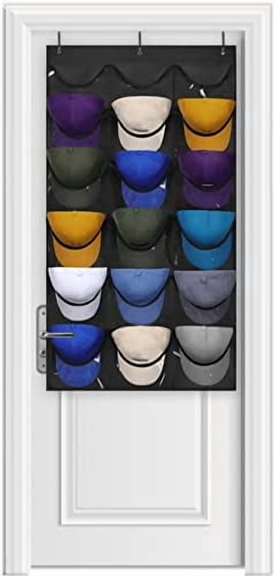 Hat Rack - Hat Organizer - Hat Racks for Baseball Caps, Visible Hat ...