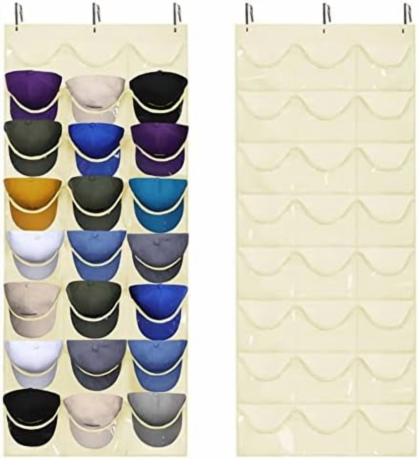 Hat Rack - Hat Organizer - Hat Racks for Baseball Caps, Visible Hat ...