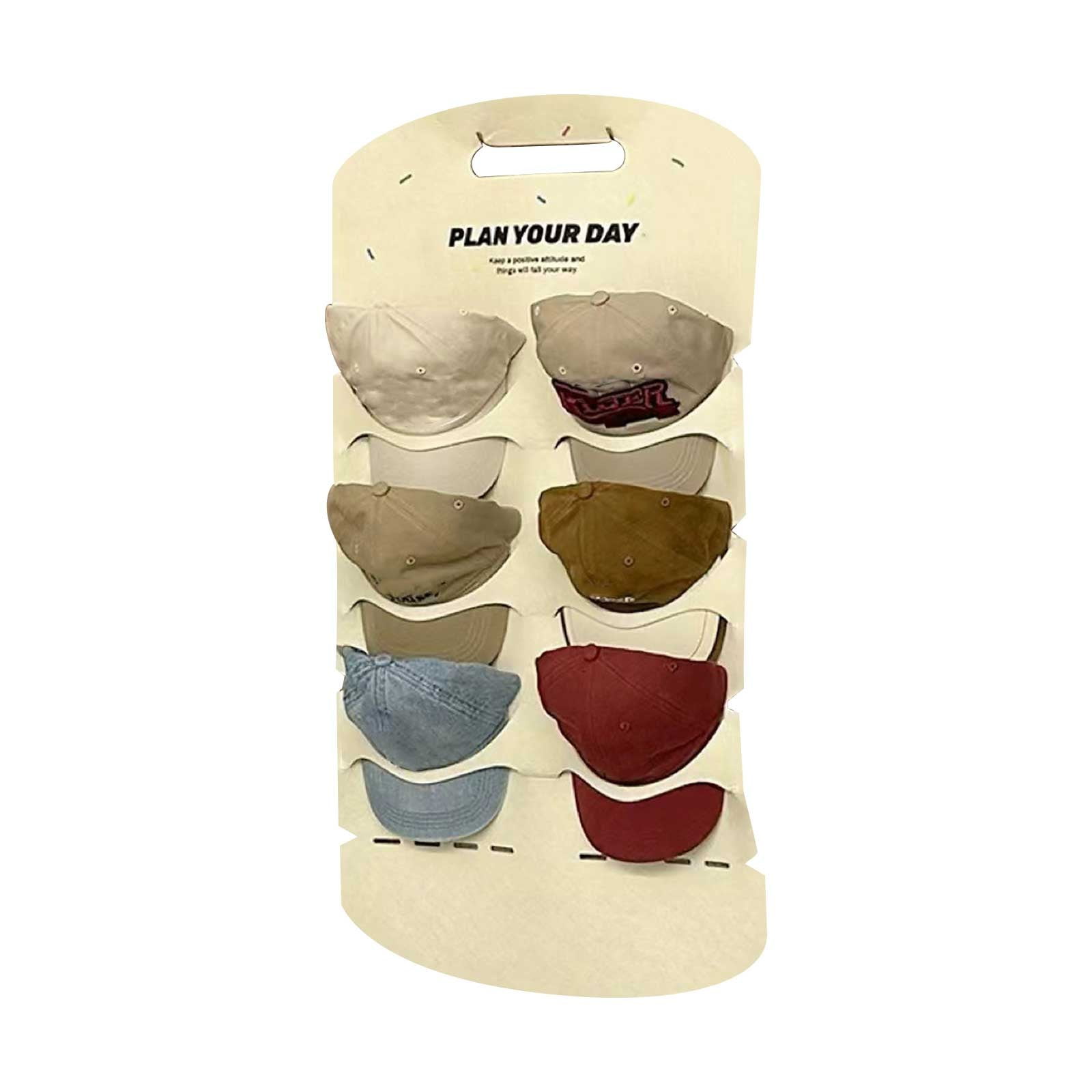 Hat Rack Organizer, Hat Racks for Baseball Caps, Visible Hat Holder ...