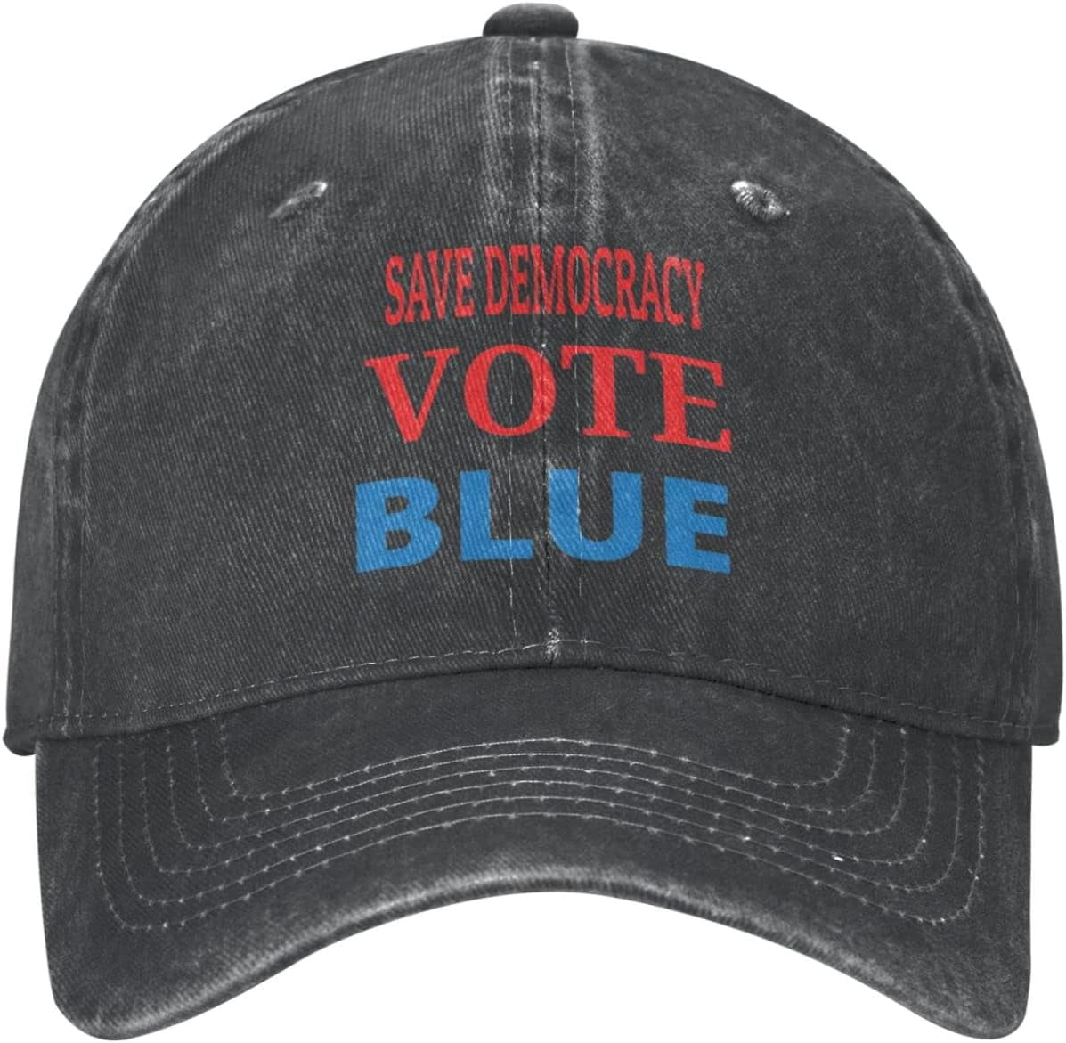 Hat Save Democracy Vote Blue 2022 Cowboy hat Men Baseball Cap Women ...